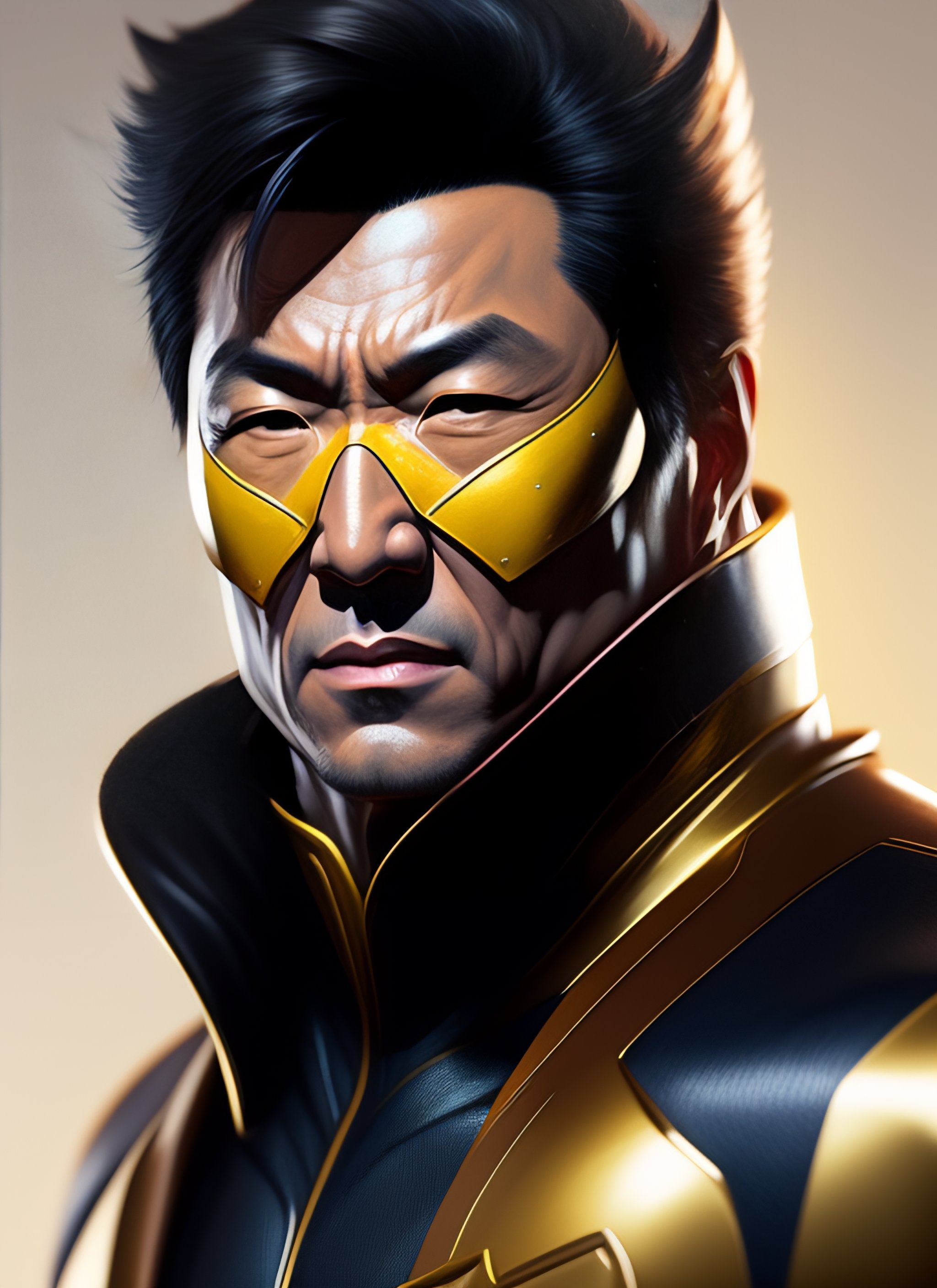 Lexica - Portrait of Jackie Chan as wolverine classic suit from marvel ...
