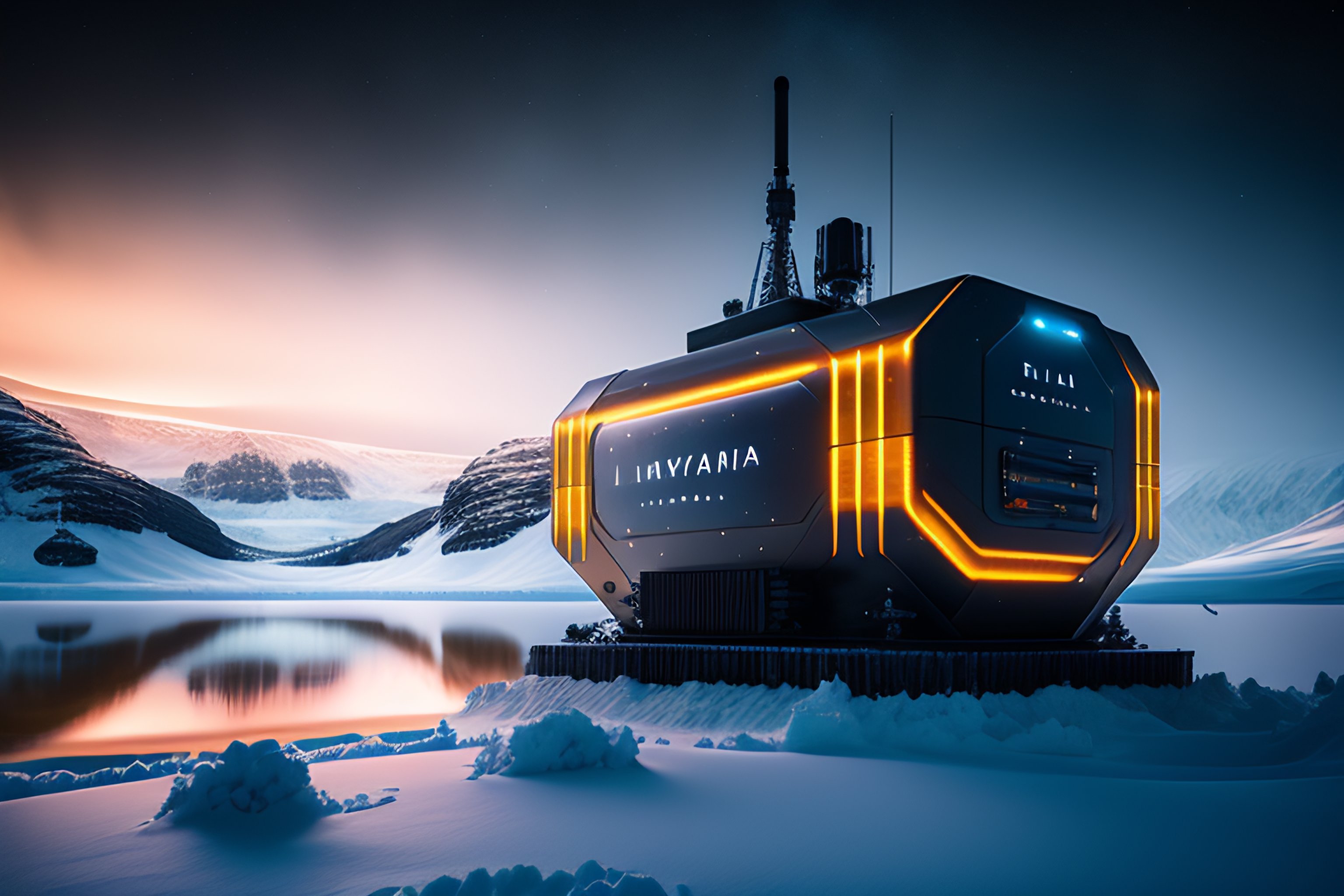 Lexica - Epic professional sci - fi digital art of a industrial ...