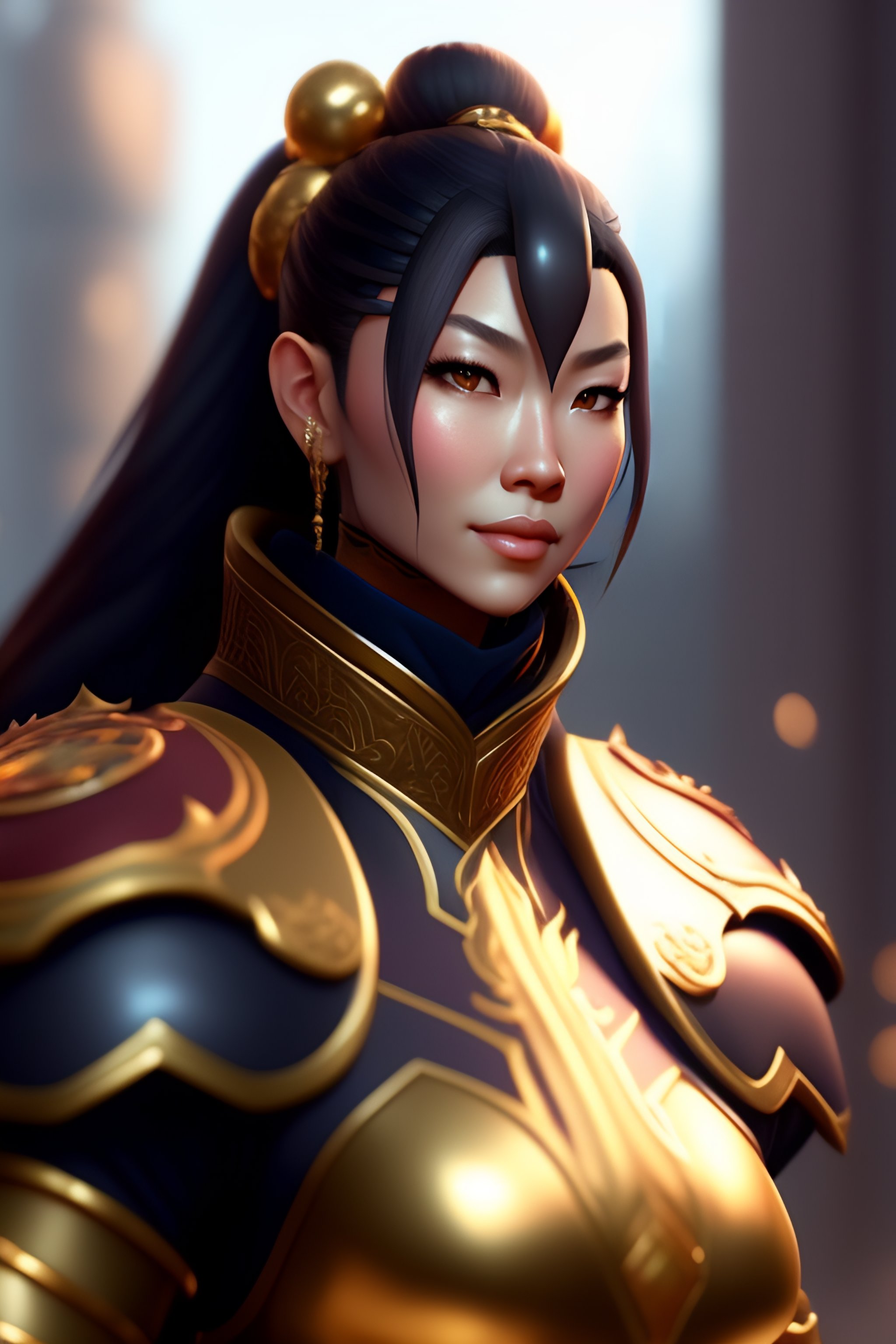 Lexica - Gan Yu is a playable Cryo character in Genshin Impact , illustrator, Justin Gerard and ...