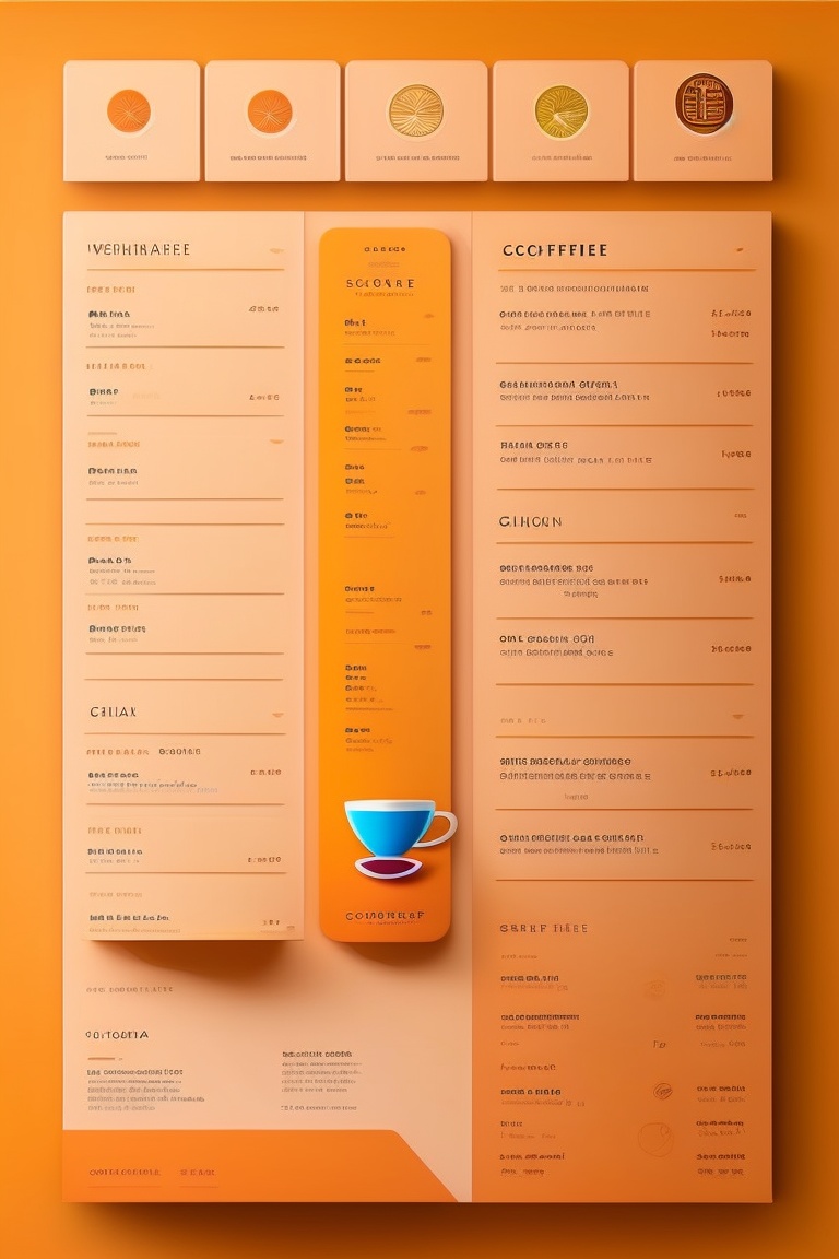 Lexica - Menu structure/idea for a coffee shop with fruity tea, coffee ...