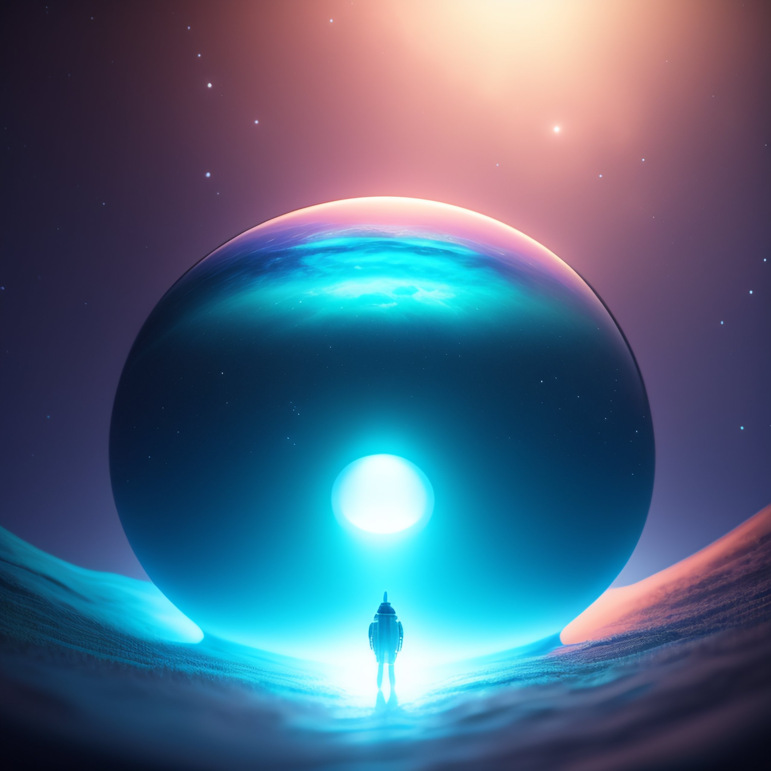 Lexica - Alien human face, dreams, planets, fantasy,fantasy style ...