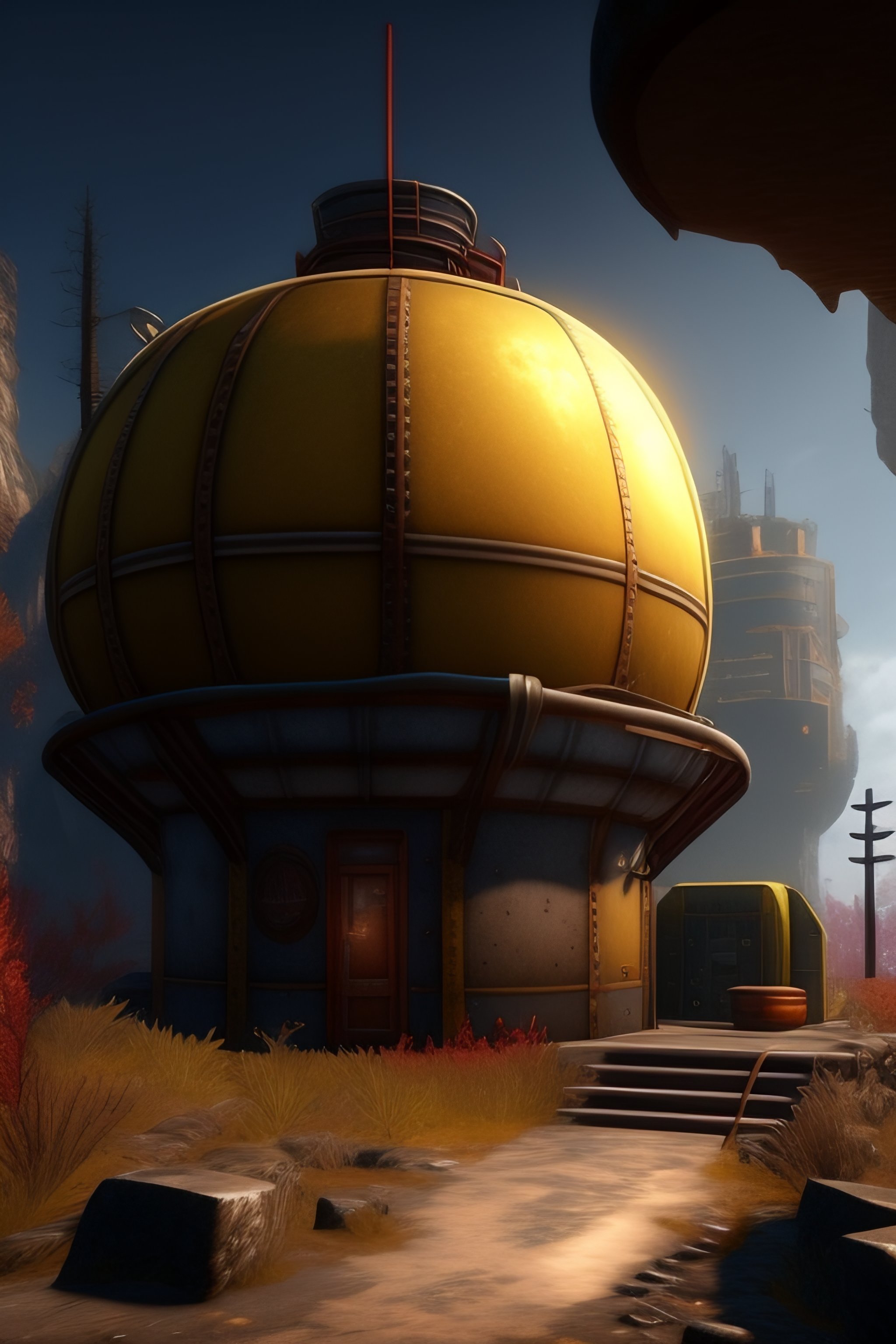 Lexica - Fallout 4 underground vault, Realistic looking, 70's fantasy ...