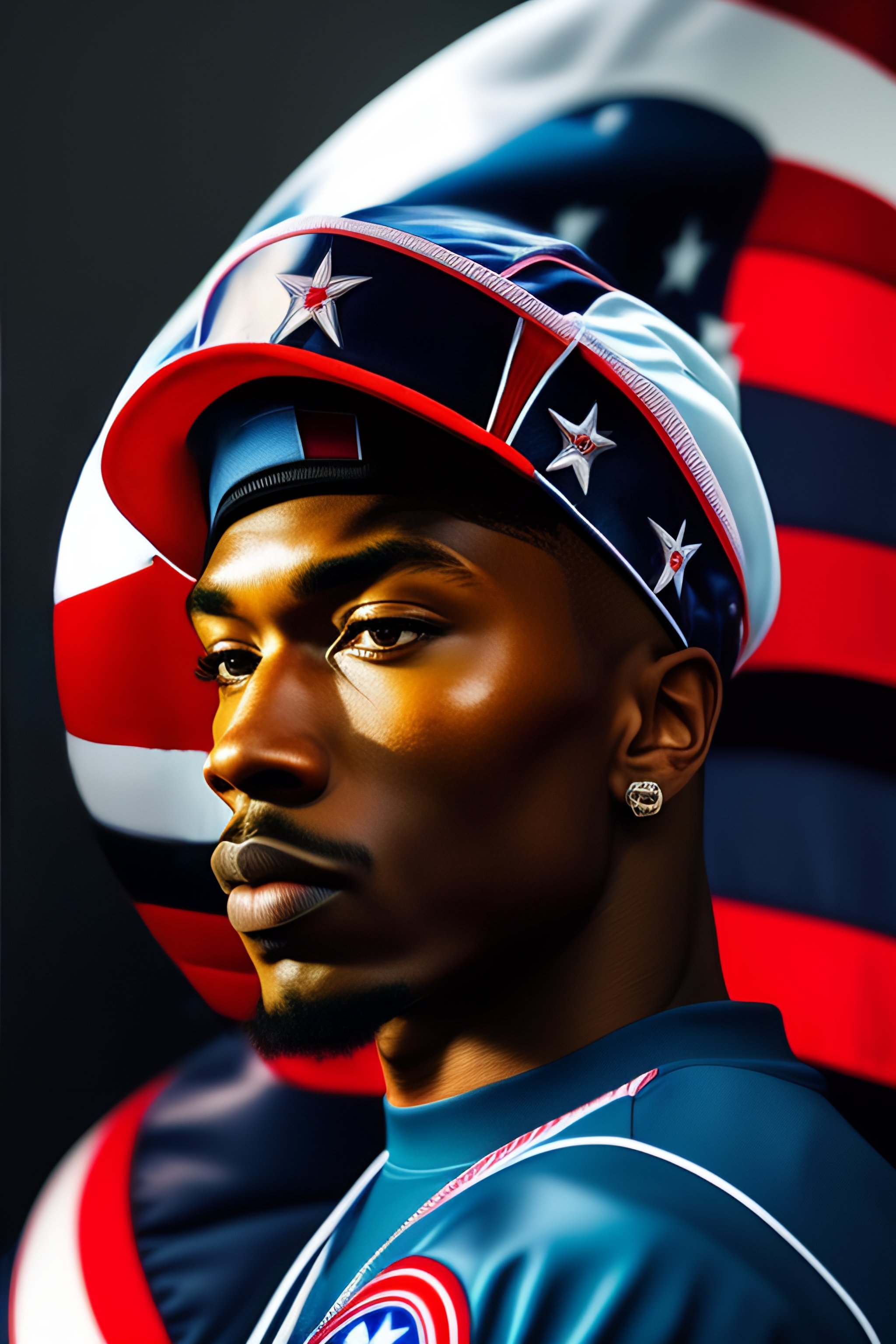 Lexica - Homelander, captain america, hiphop streetwear drip