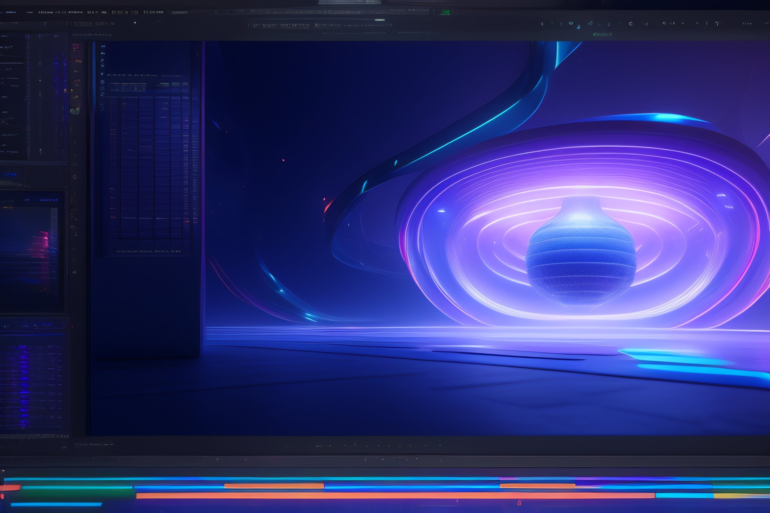 Lexica - The neural network draws itself,unreal engine, octane render ...