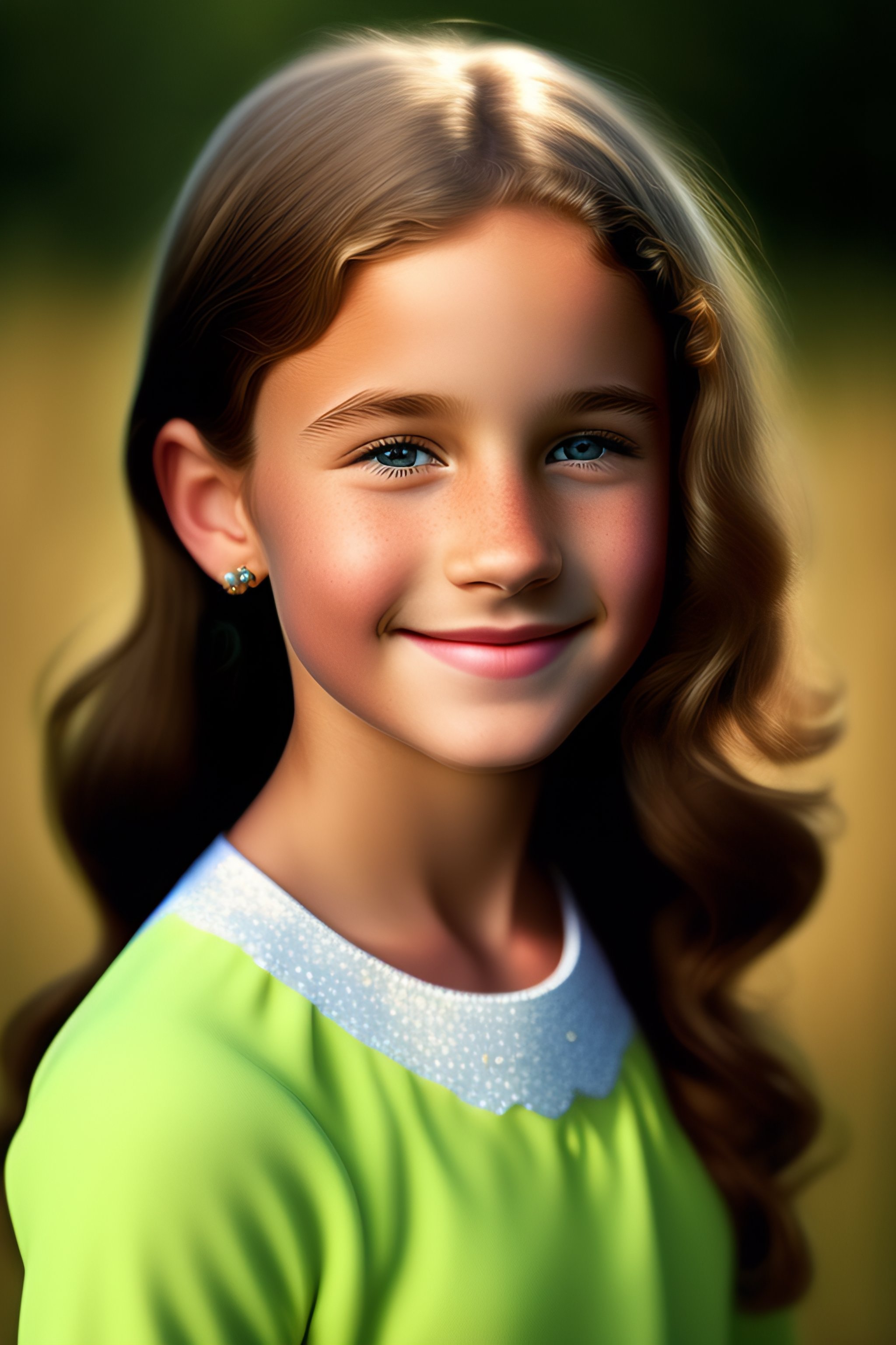 Lexica - The most beautiful 12 year old girl in the world, summer