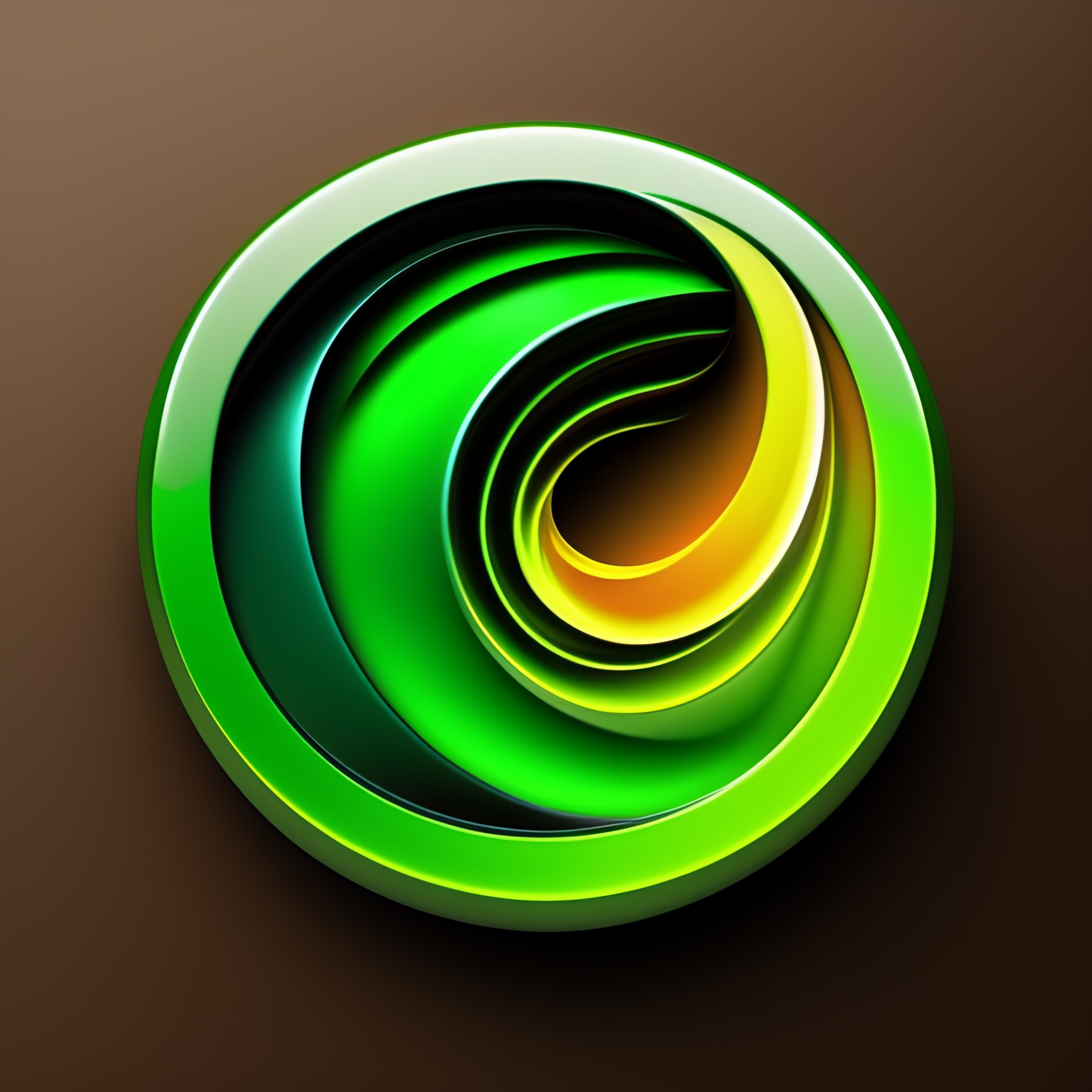 Lexica - Icon sprite abstract shape organic green nature texture, award ...