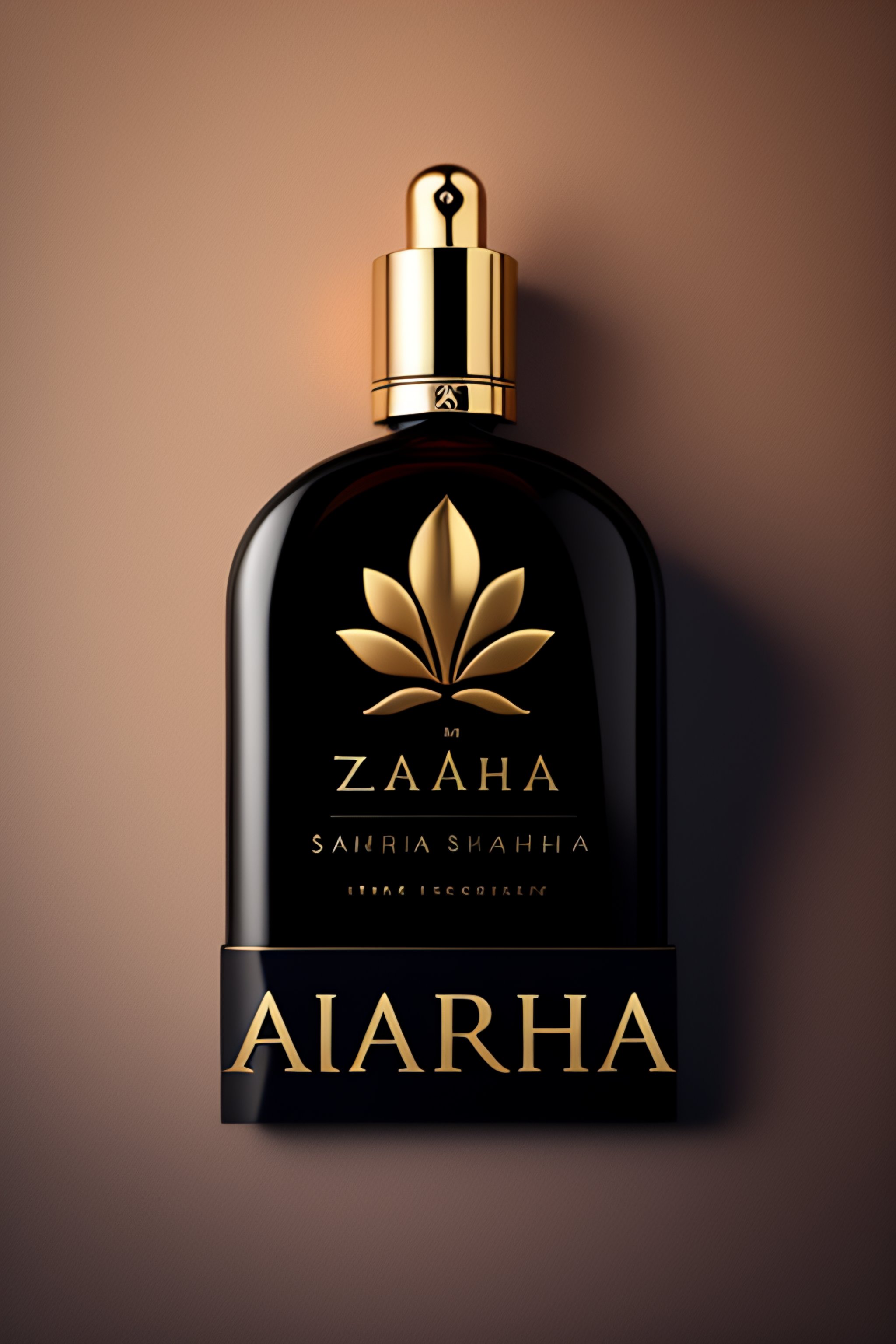 Lexica - A logo for a word Zahra perfume shop photoshop design 4k detailed