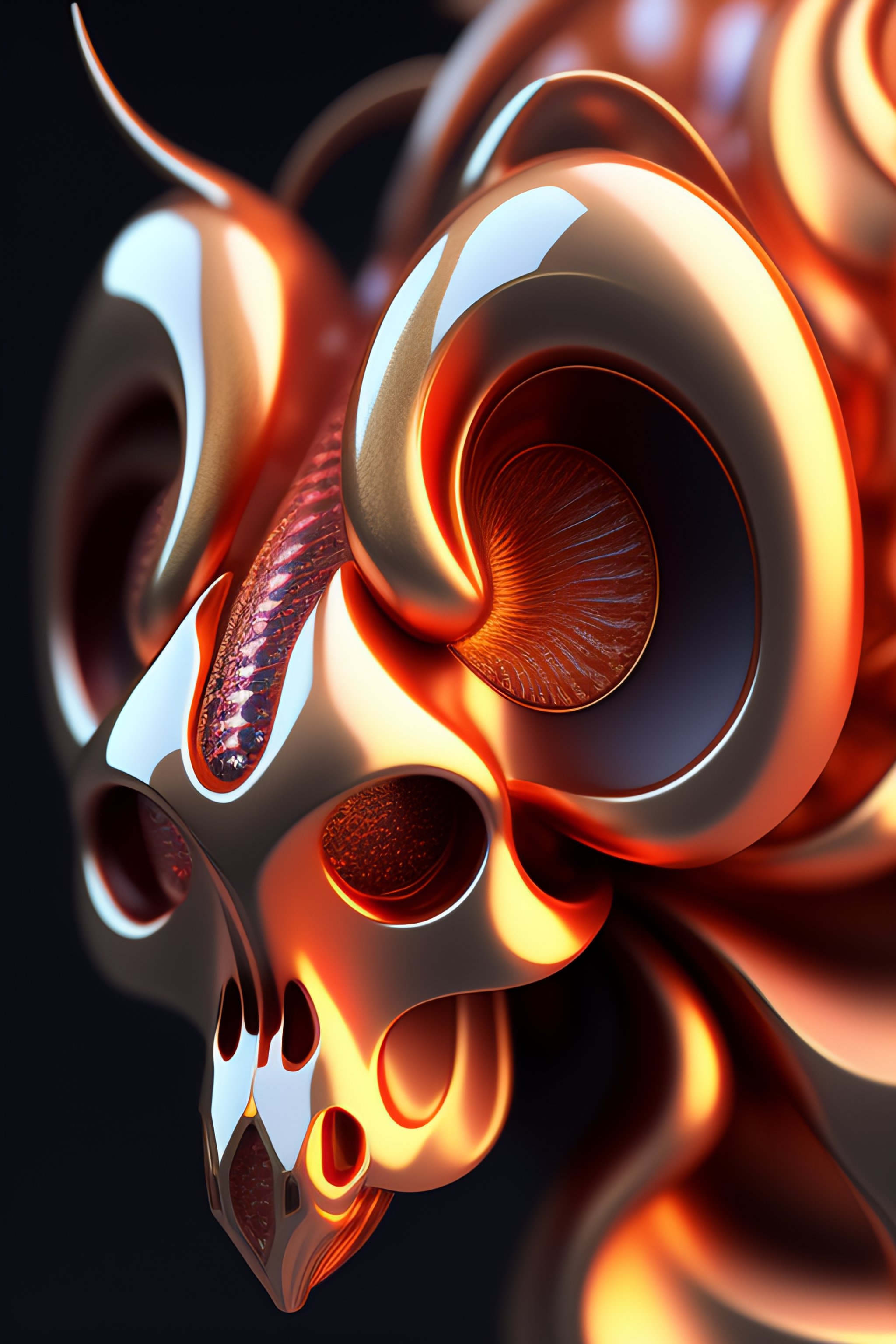 Lexica - Goddess princess face close-up portrait ram skull. hard ...