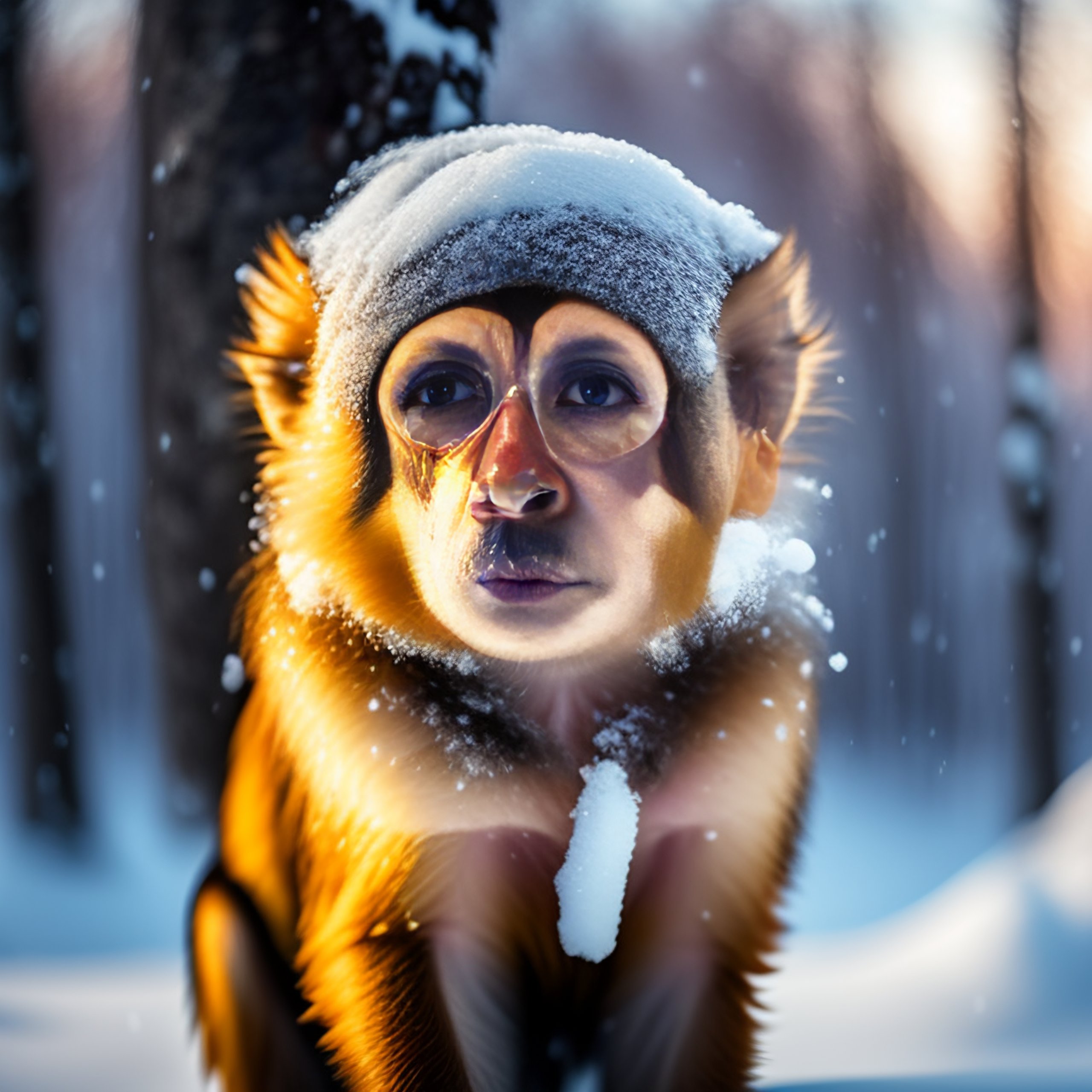 Monkey Mixed With A Dog