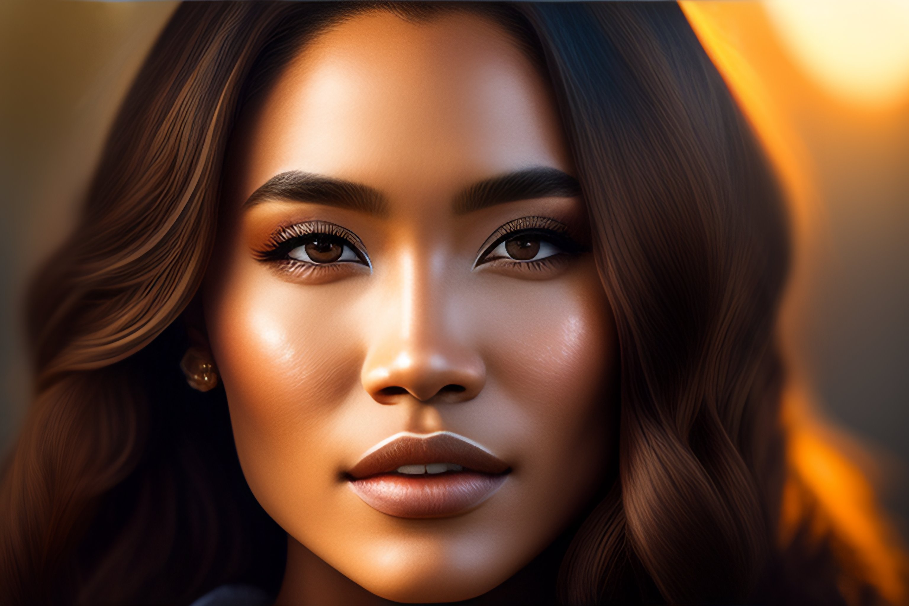 Lexica - Half body vintage portrait of a gorgeous light skin inuit ...