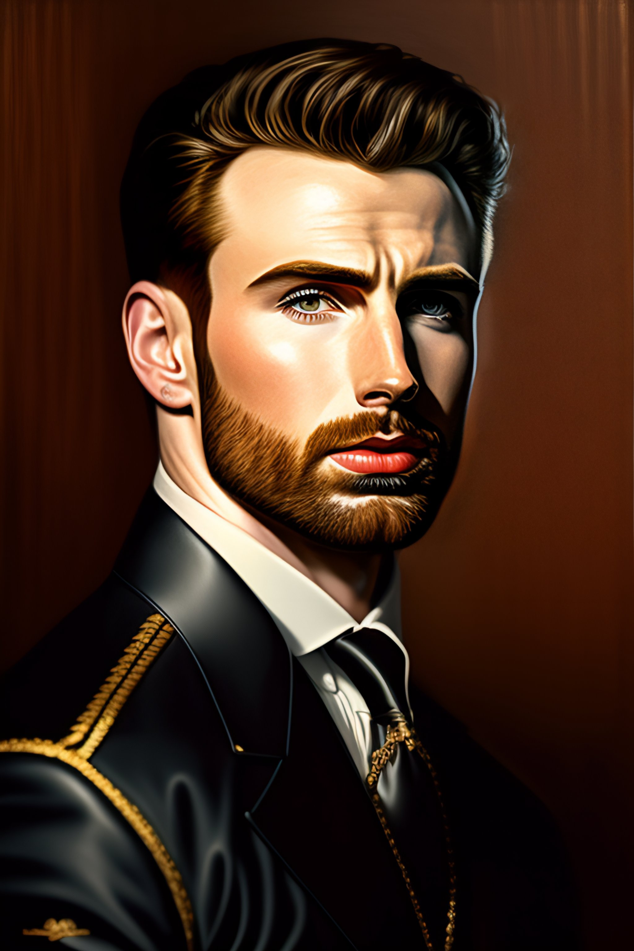Lexica - Detailed paint of chris evans, highly detailed paiting by Ray ...