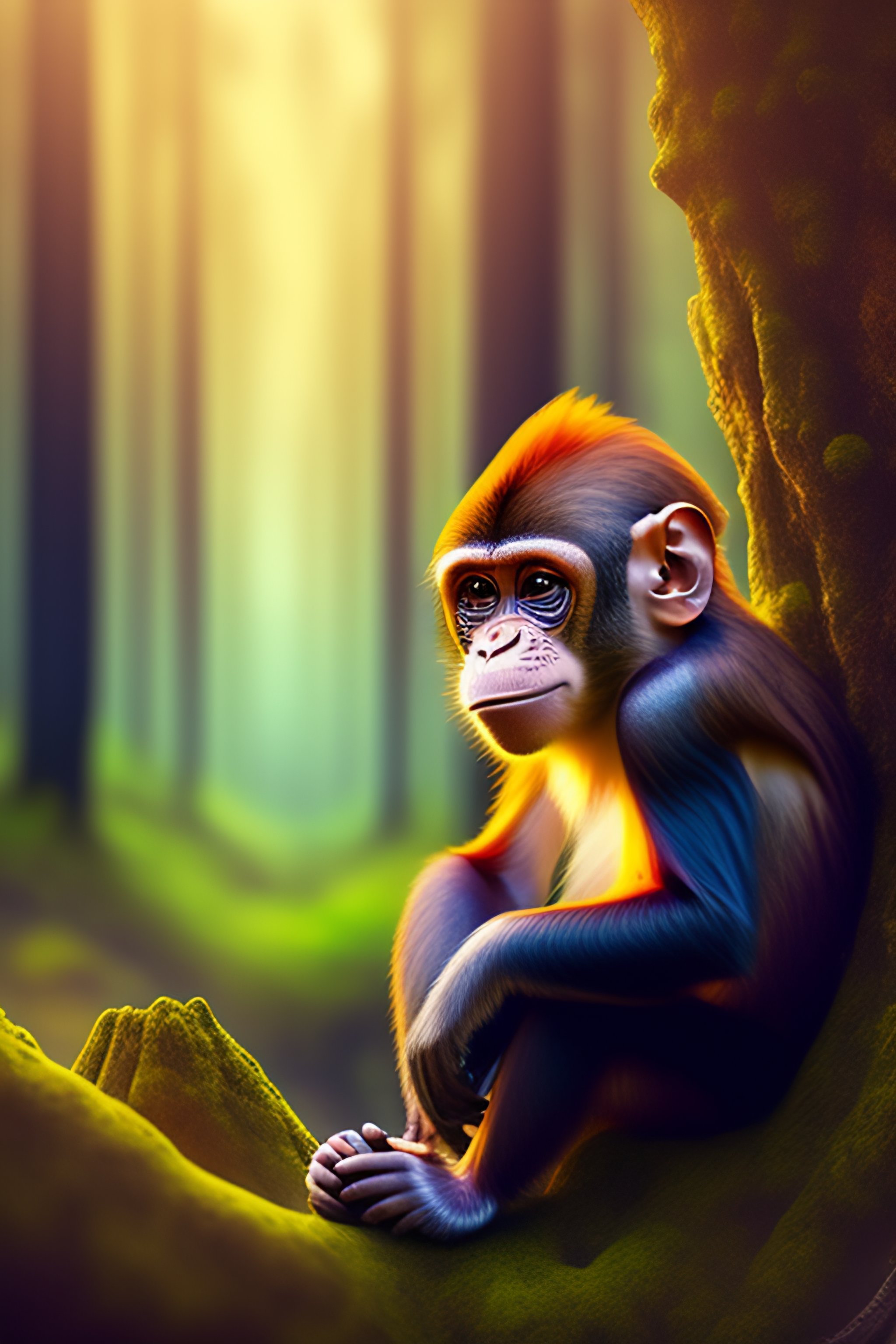 Animated Monkey Wallpaper Hd