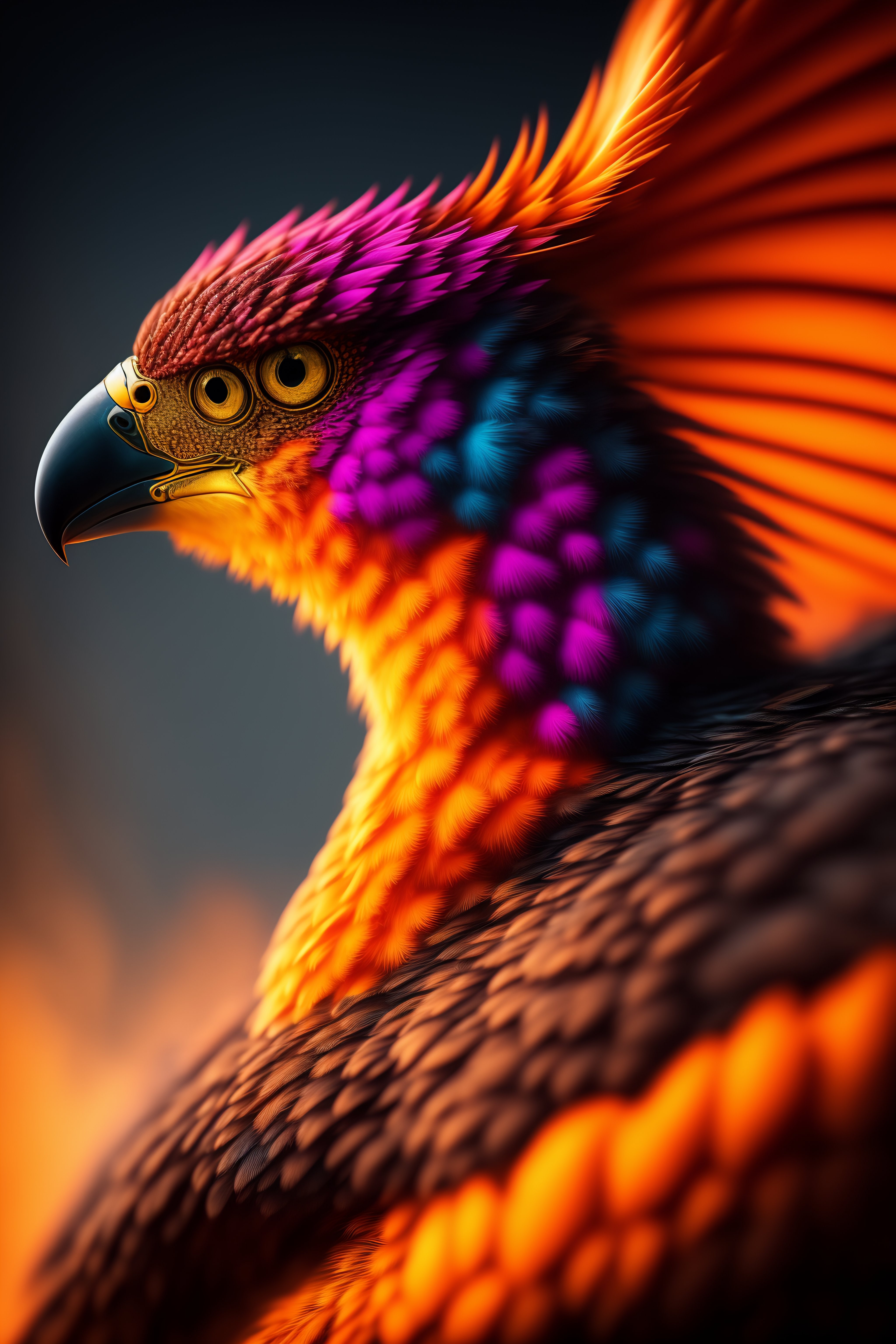 Lexica - Phoenix, ultra detailed, hyper realistic