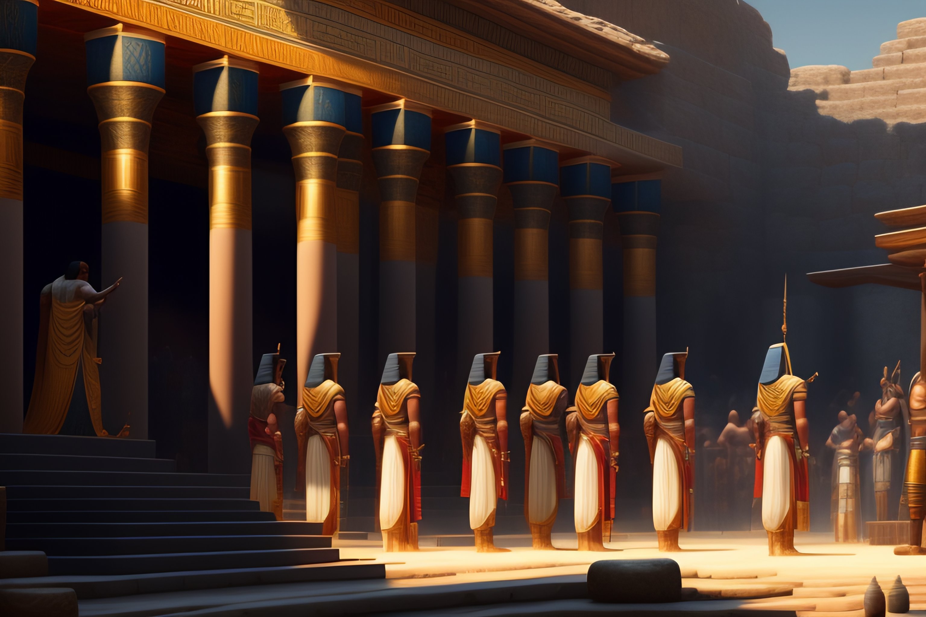 Lexica - Ancient egyptians, pantheon of deities, system of rituals and ...