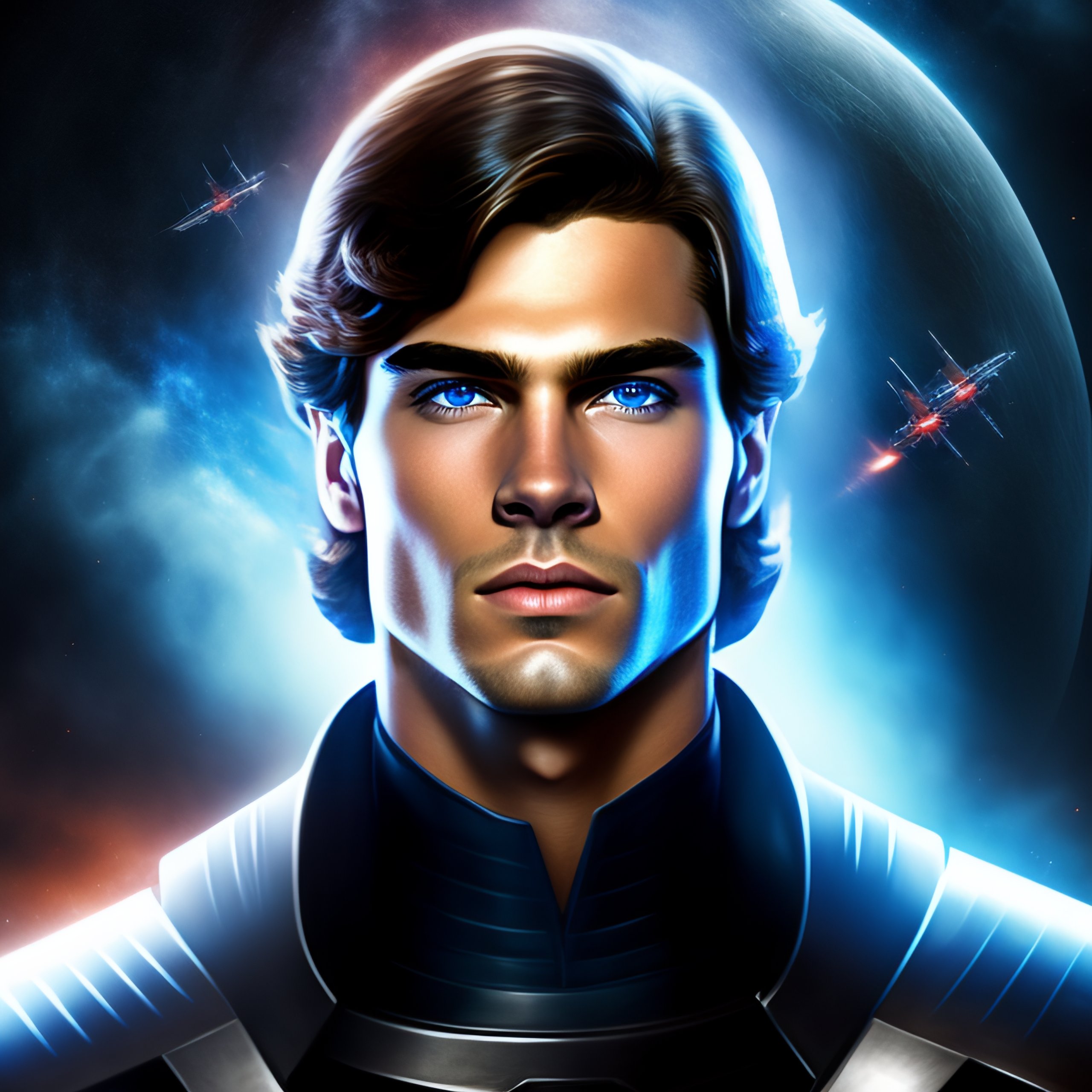 Lexica - High quality photo, head and shoulders portrait of a male star ...