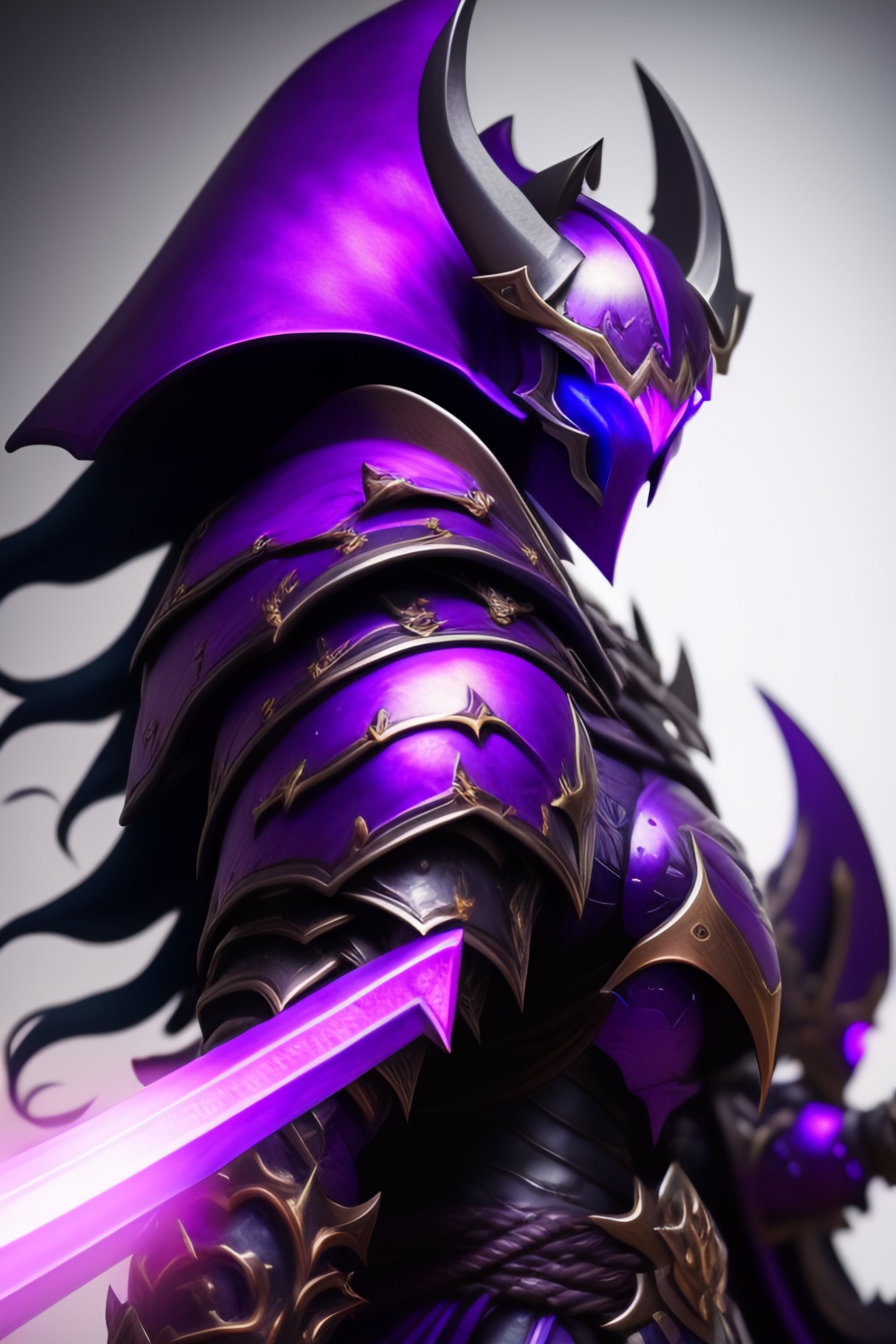 Lexica - Mordekaiser from League of Legends using dark armor with ...