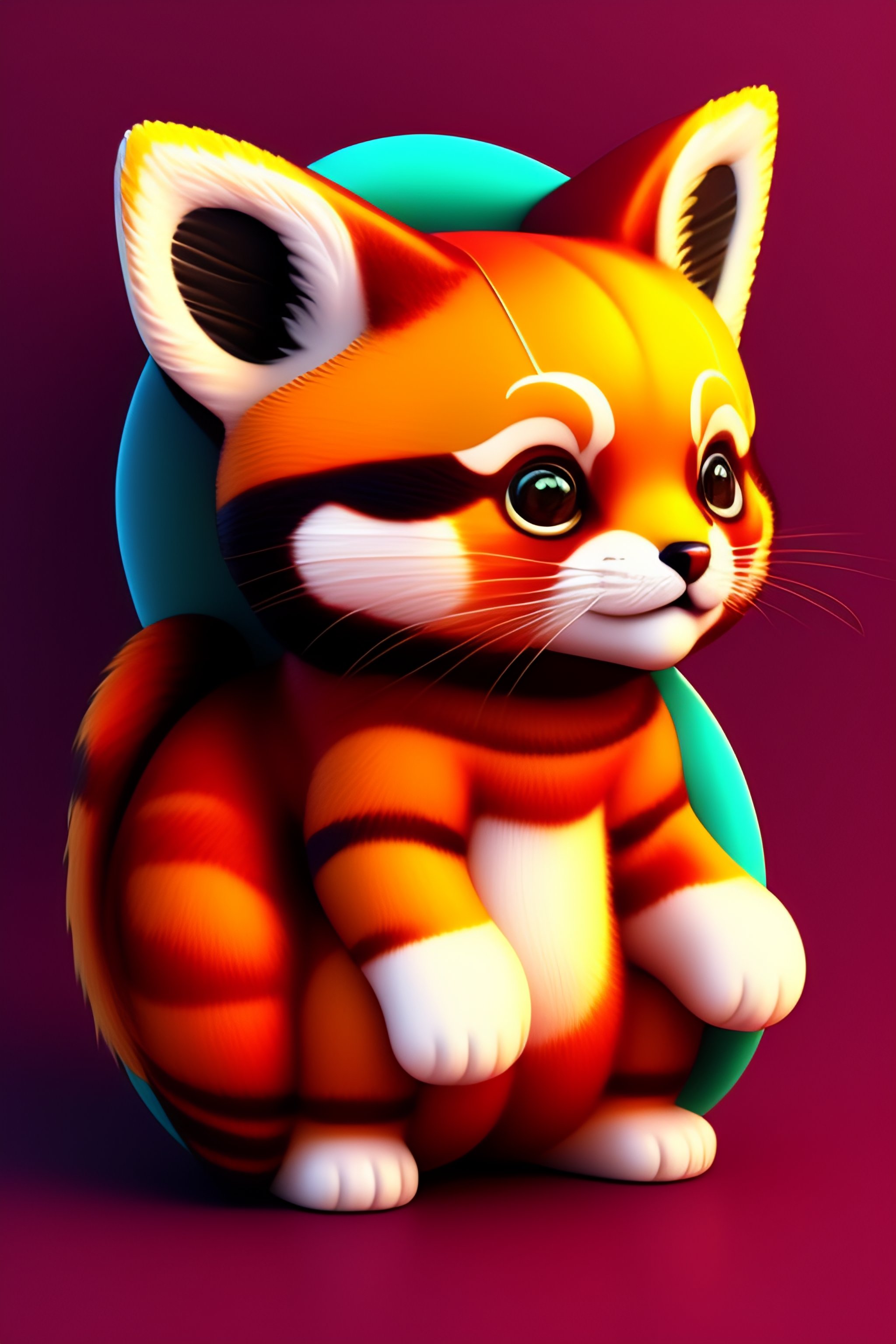 Lexica - 90s vintage anime style stupid and adorable cartoon cat red ...