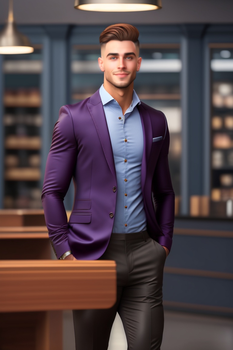 Lexica - Handsome young entrepreneur 2C ultrarealist 8k UHD, straight ...