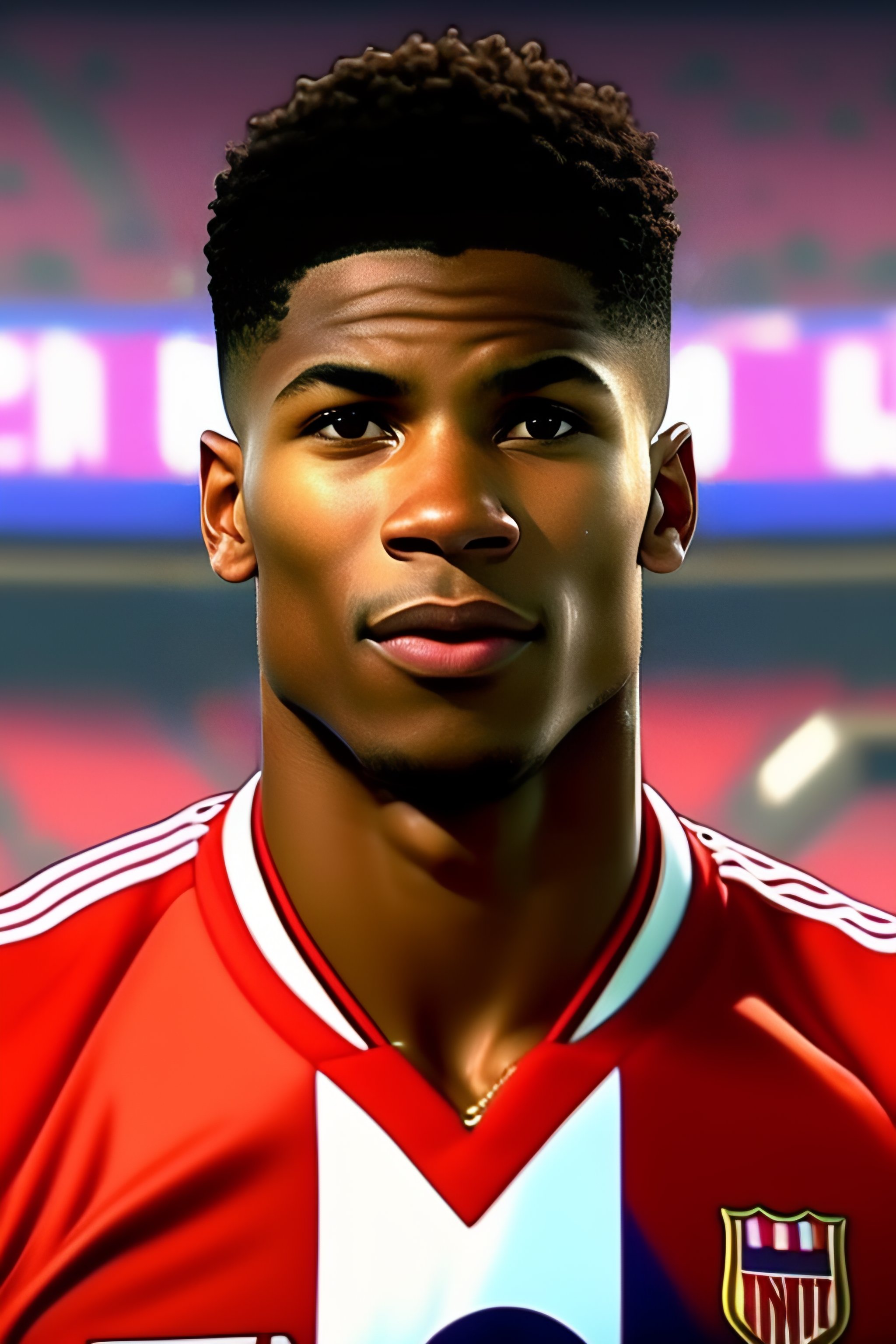 Lexica - Marcus Rashford from Seinfeld in the anime style of Akira ...