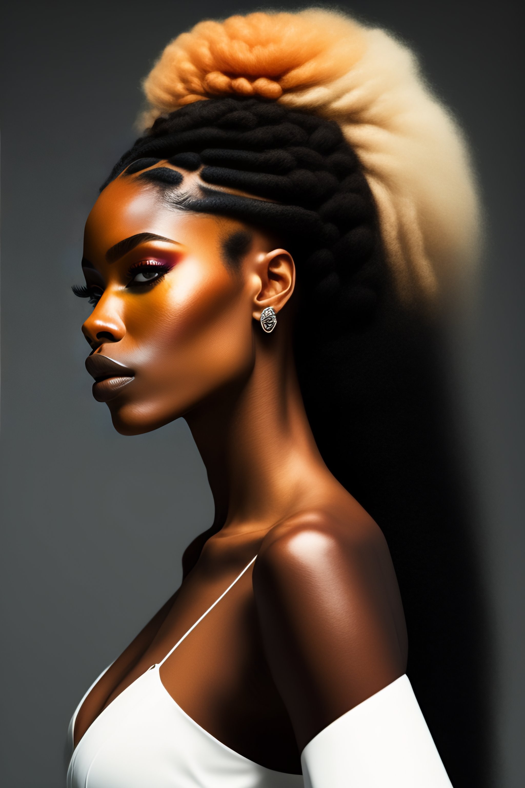 Lexica - Style by Melkor Mancin, Light-skinned black woman
