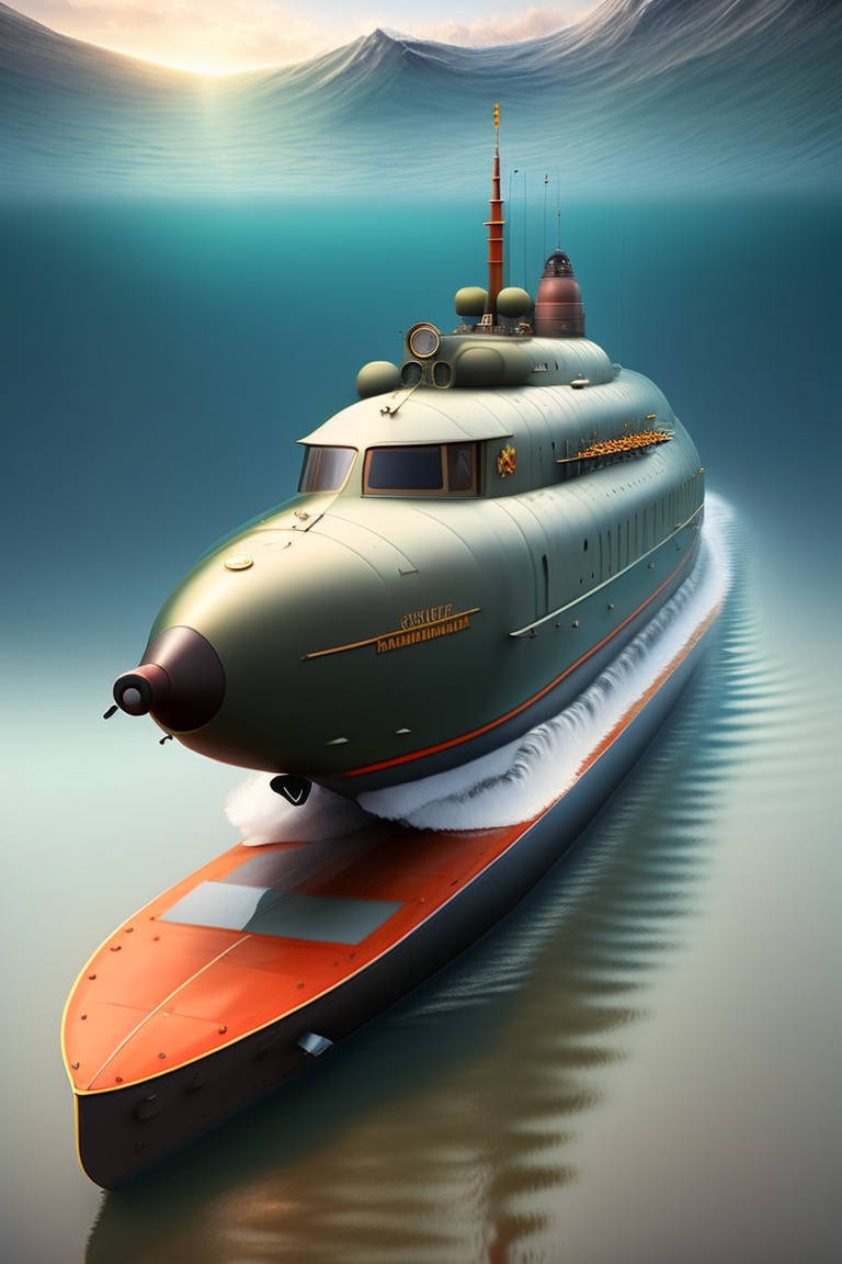 Lexica - Submarine from WW2, realistic