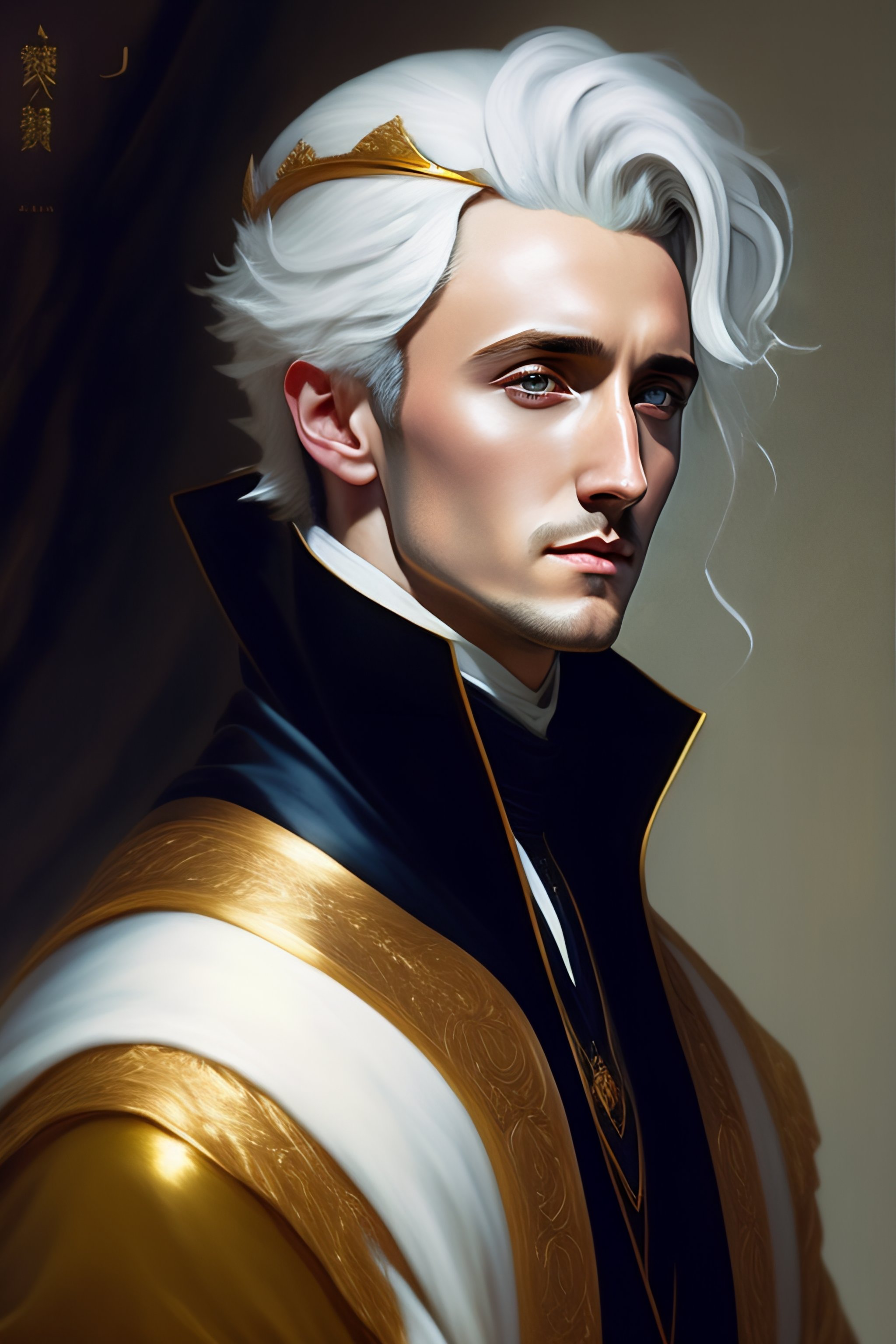 Lexica - Tom Felton Baroque oil painting anime key visual full body ...