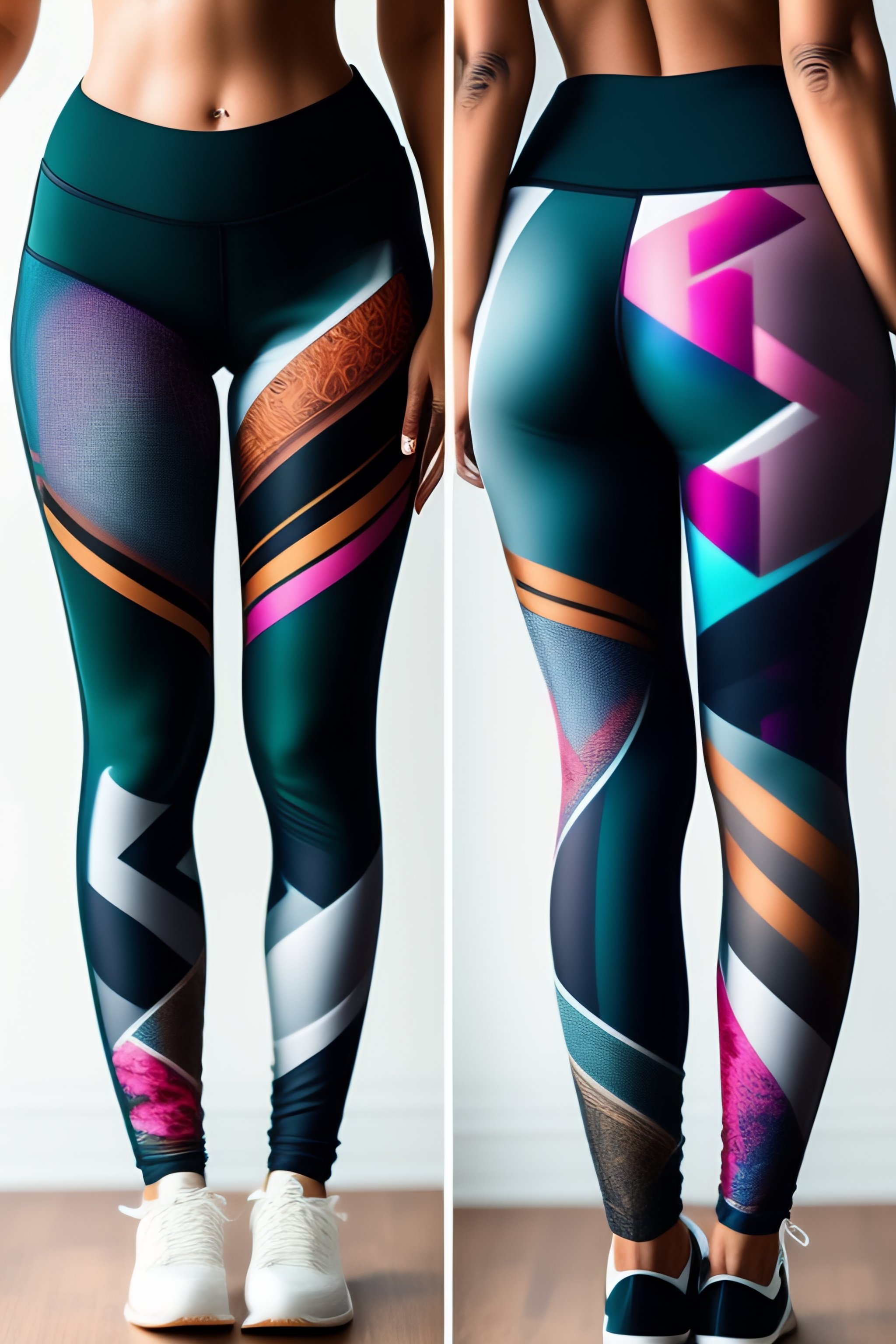 Lexica - Abstract sewing patterns for leggings