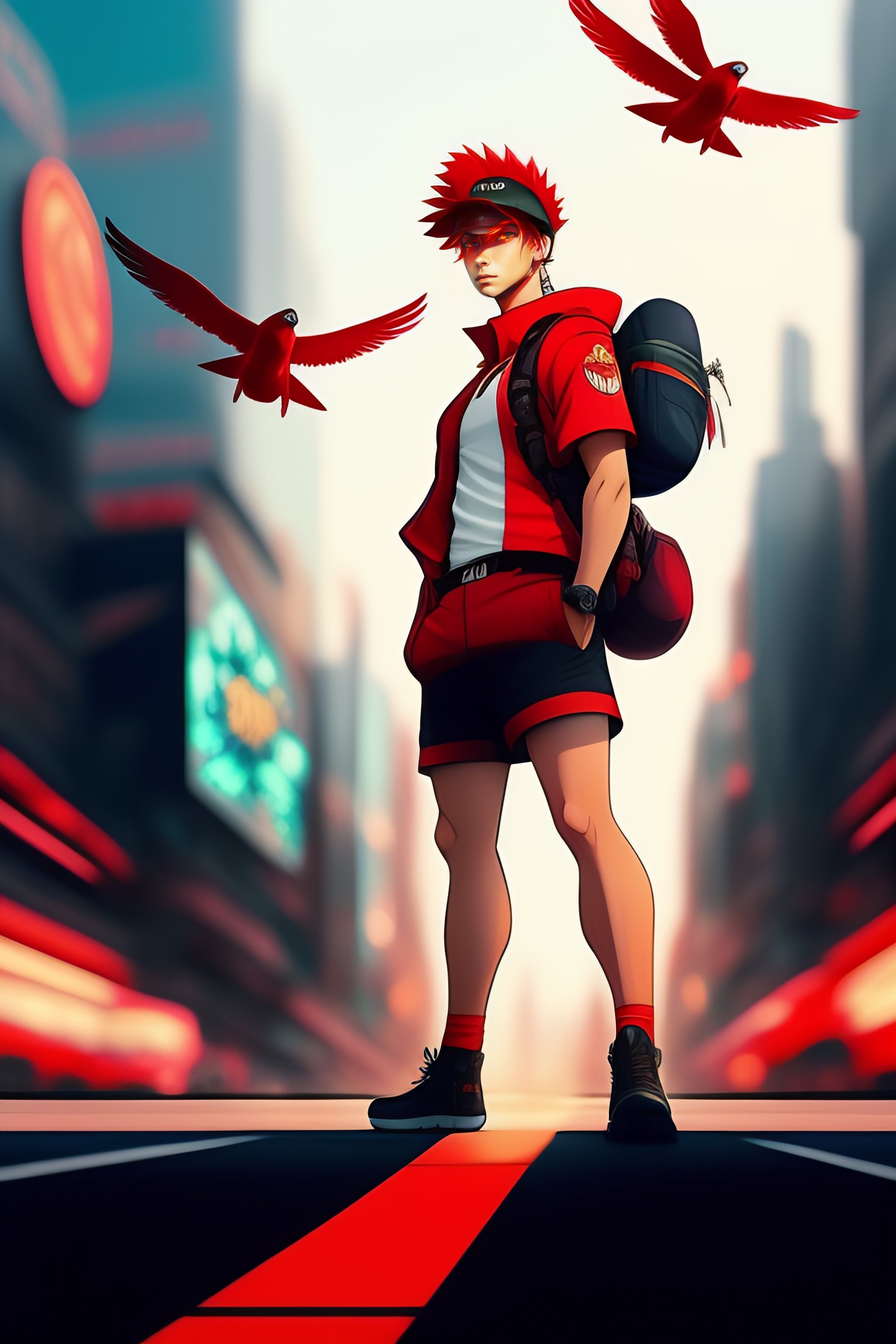 Pokemon Master Red Wallpaper