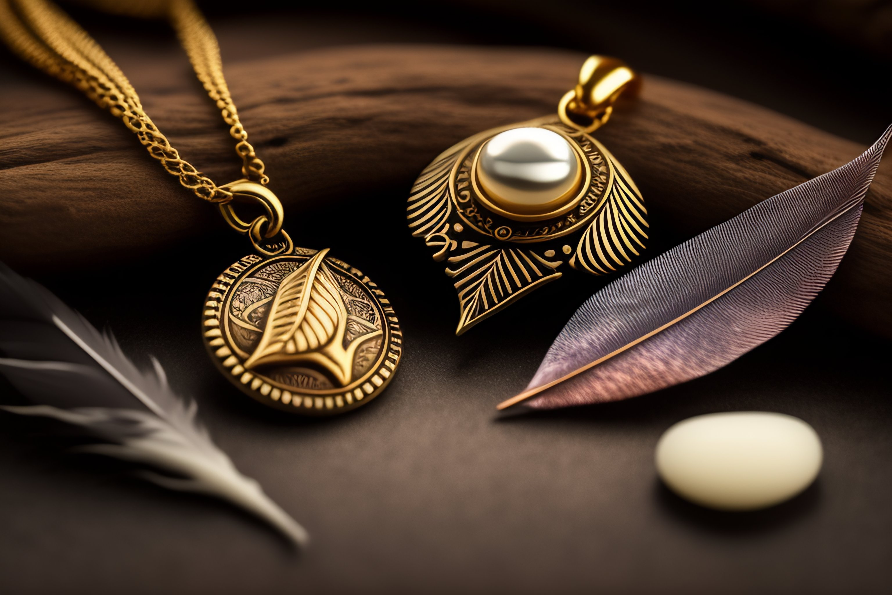 Lexica - Magic amulets some made of bones and feather