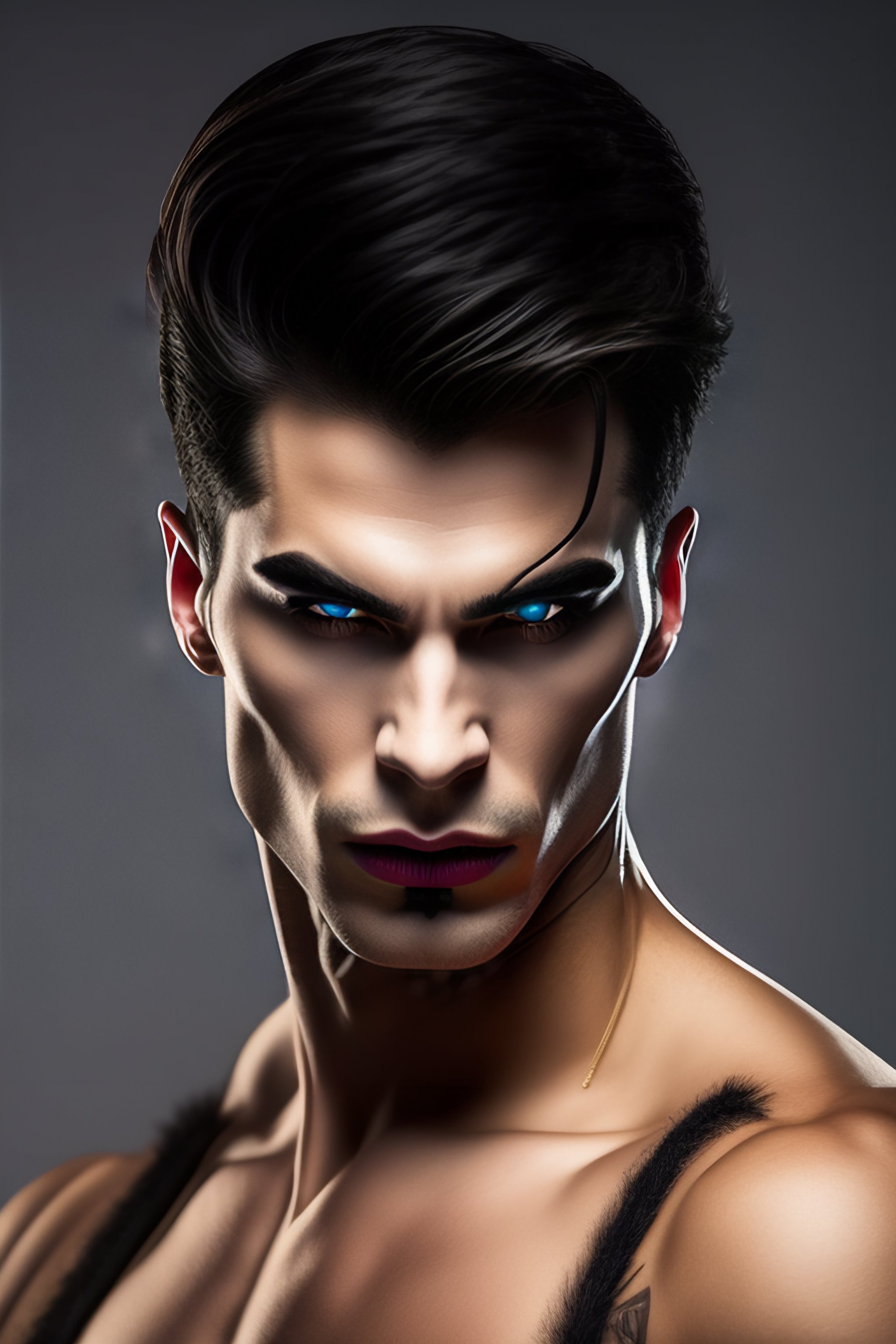 Vampire Men Makeup