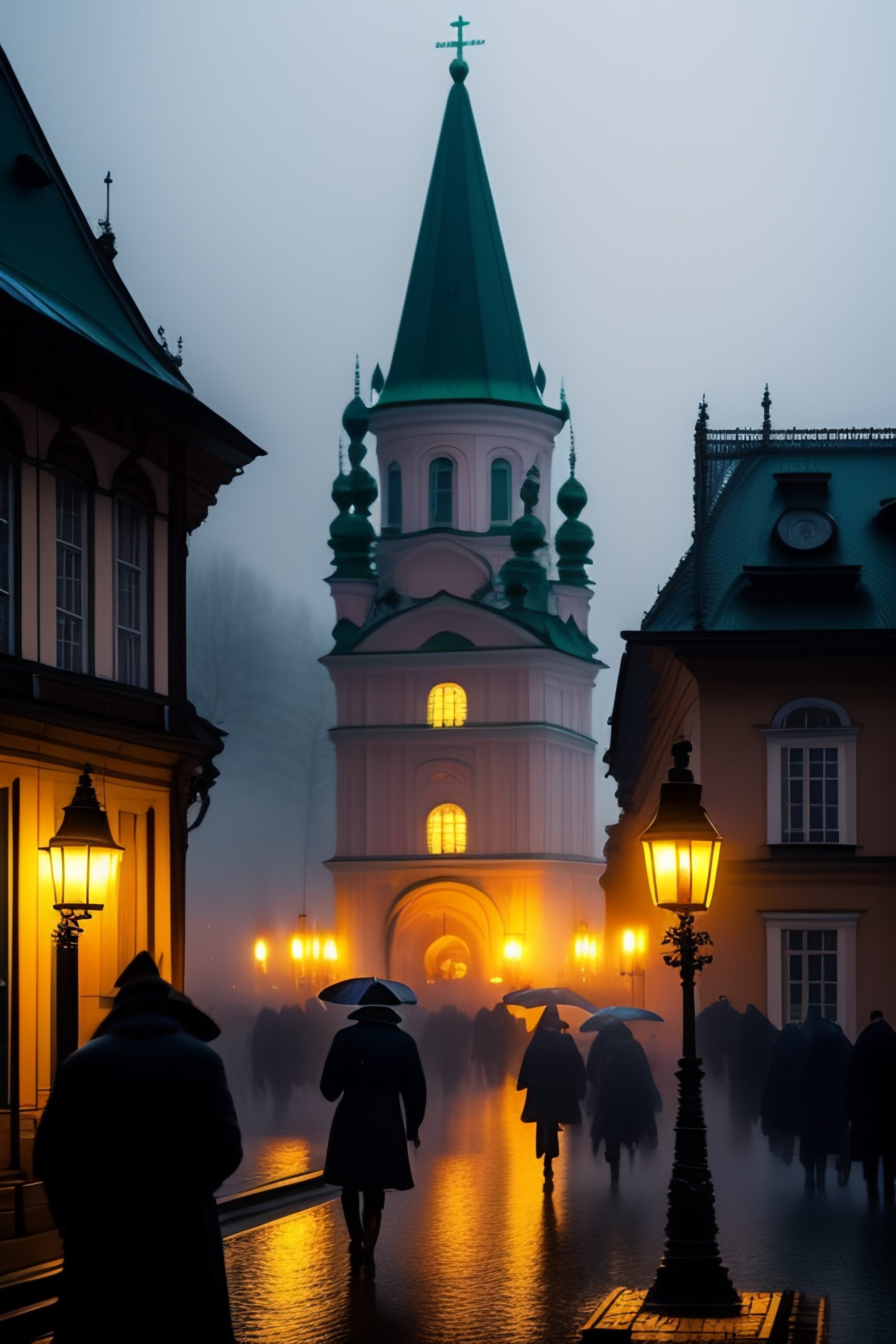 Lexica - Rainy night in königsberg, moscow, saint petersburg, dresden ...
