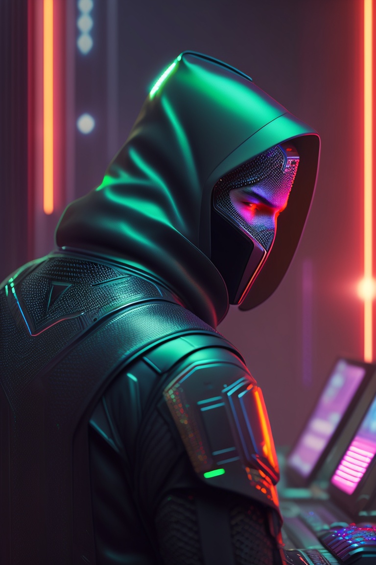 Lexica - Solo man in The Matrix, neo noir, cyberpunk, traditional art ...