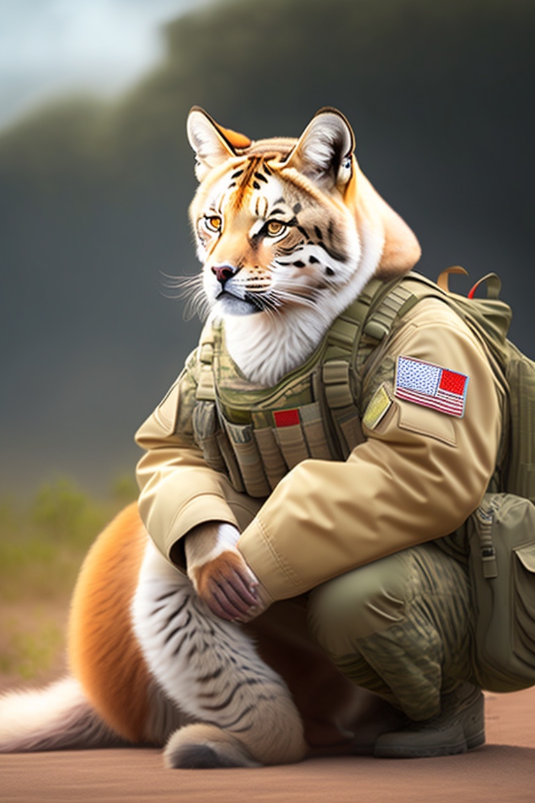 Lexica - Wild animals in military cloths, wild animals in military ...