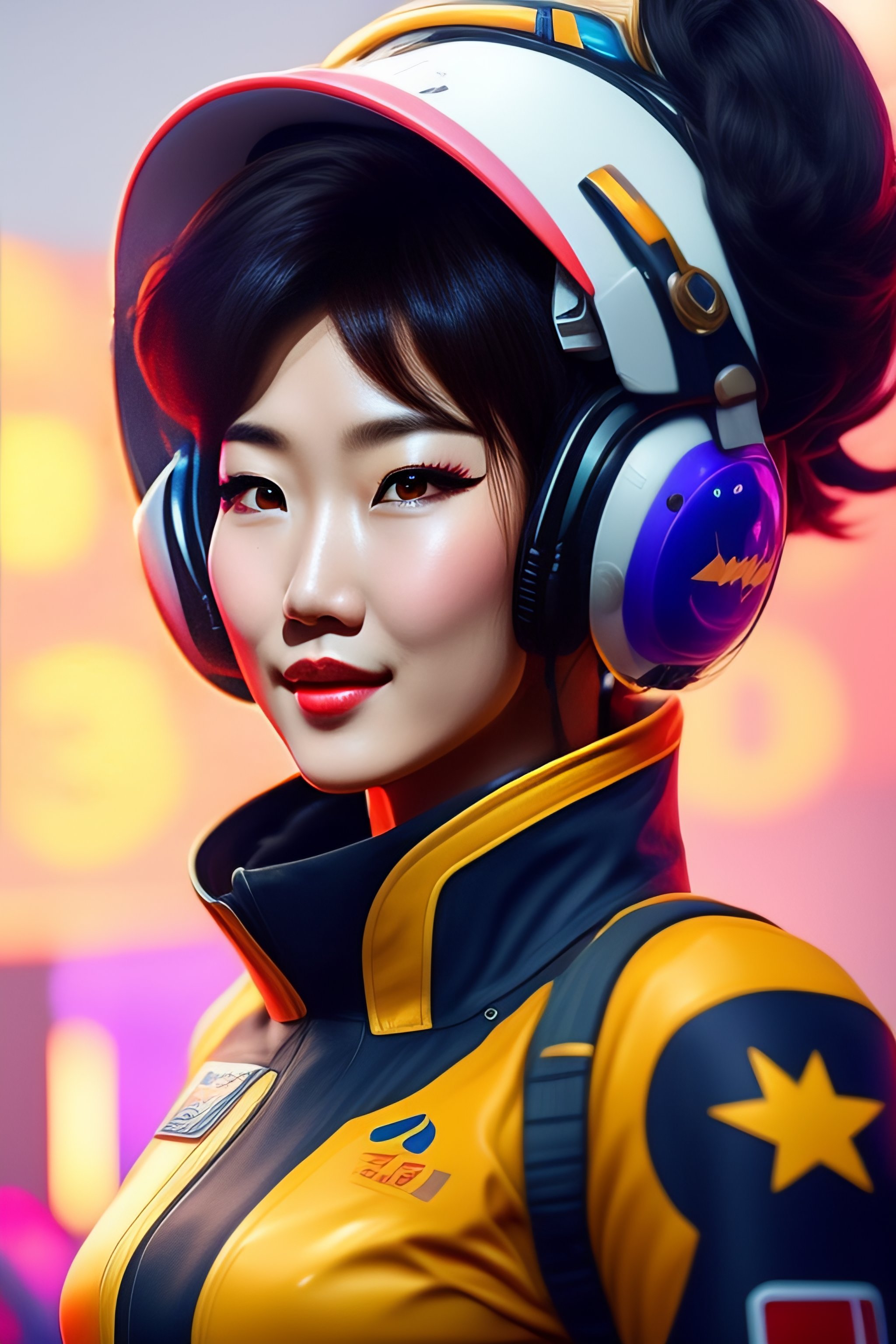 Lexica - D.va in overwatch, korean boy pilot