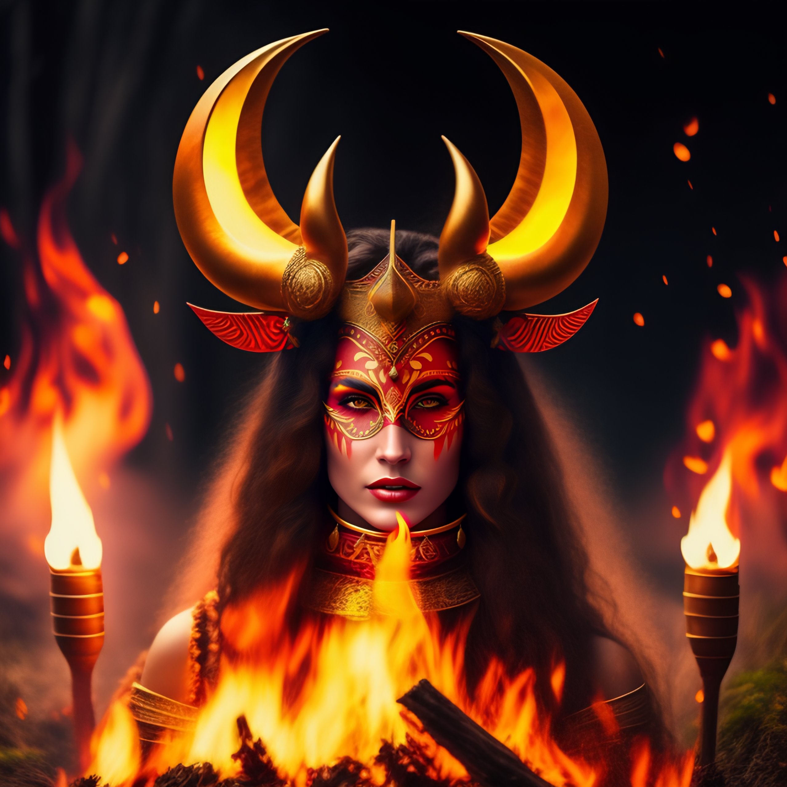 Lexica - Balkan druid like masked people with horns and in tribal ...