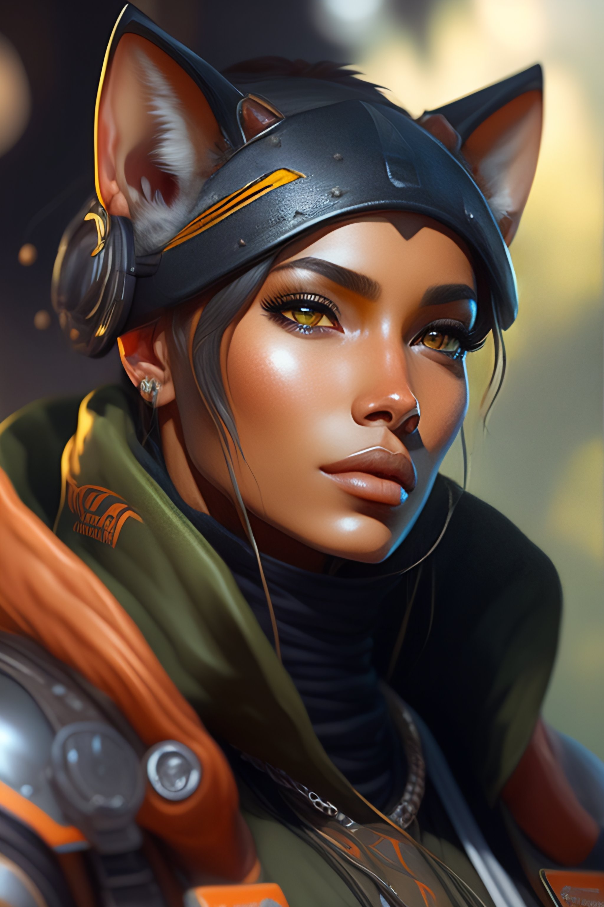 Lexica - A Tabby Cat in Apex Legends style, highly detailed, digital ...