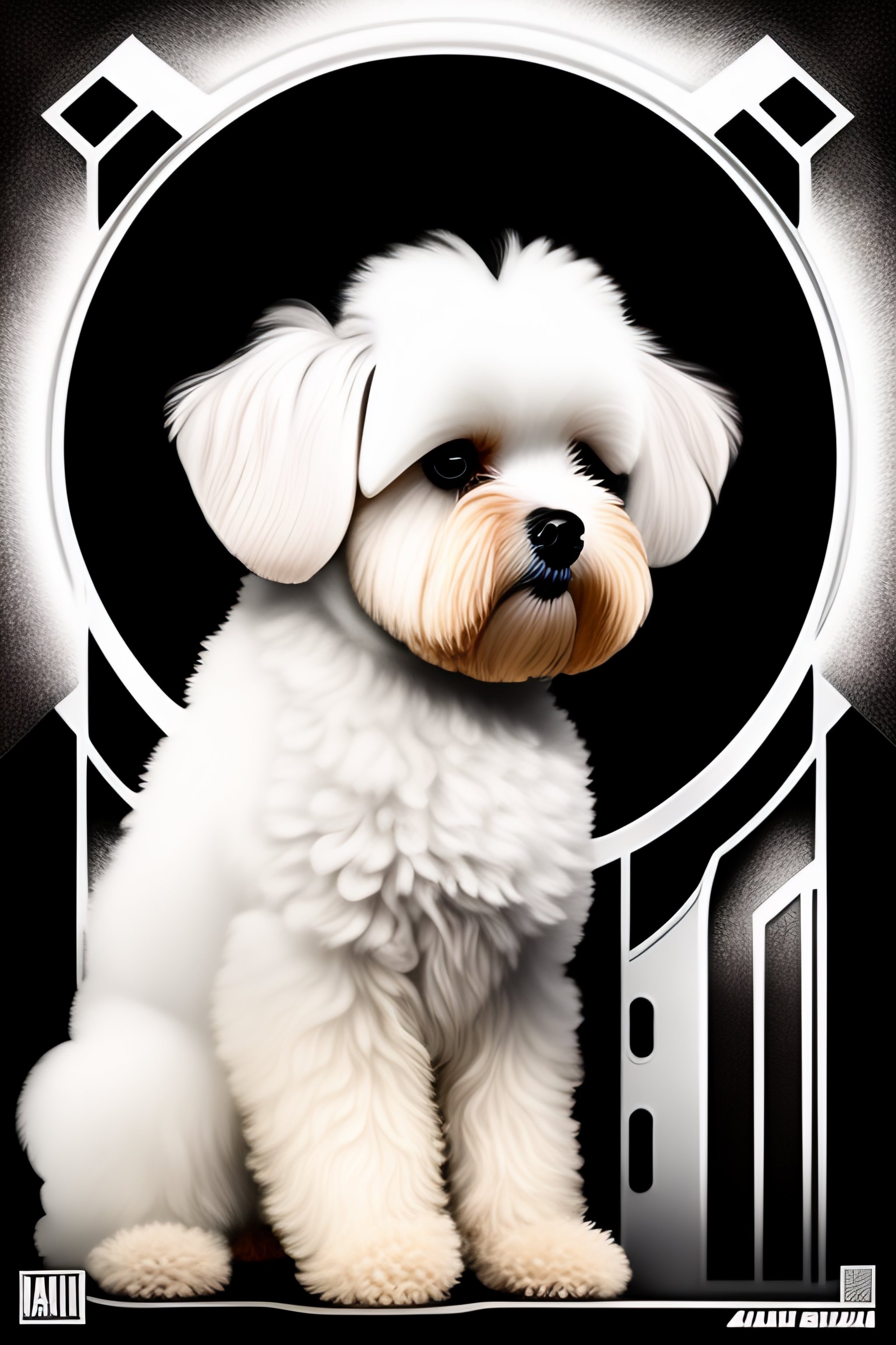 Lexica - Maltese dog, insane, evel fluid, darkness, arham horror, by ...