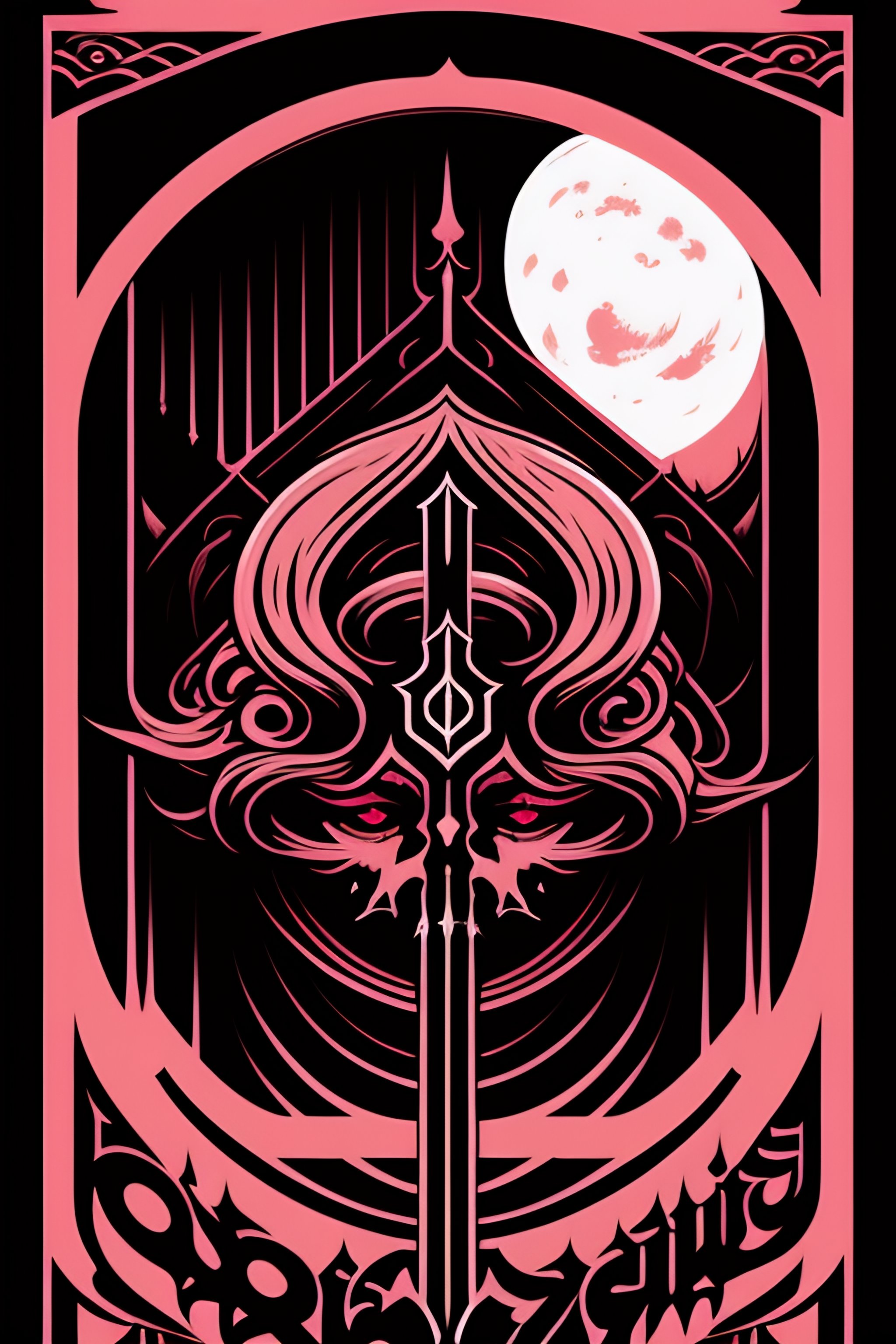 Lexica - Vampire Cross-Over, logo design by Philippe Caza