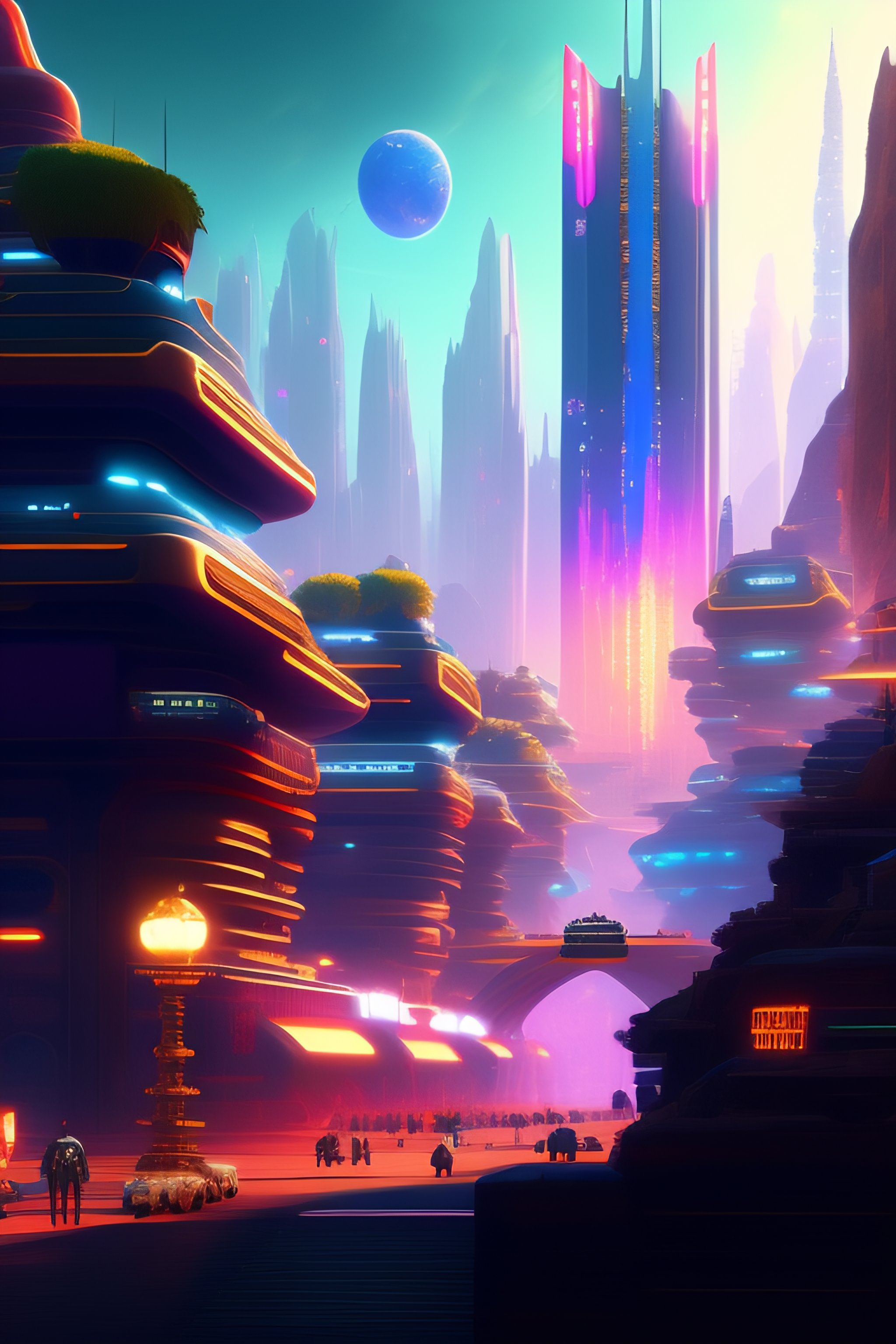 Lexica - Game world movie by Ready player one, many digital market ...