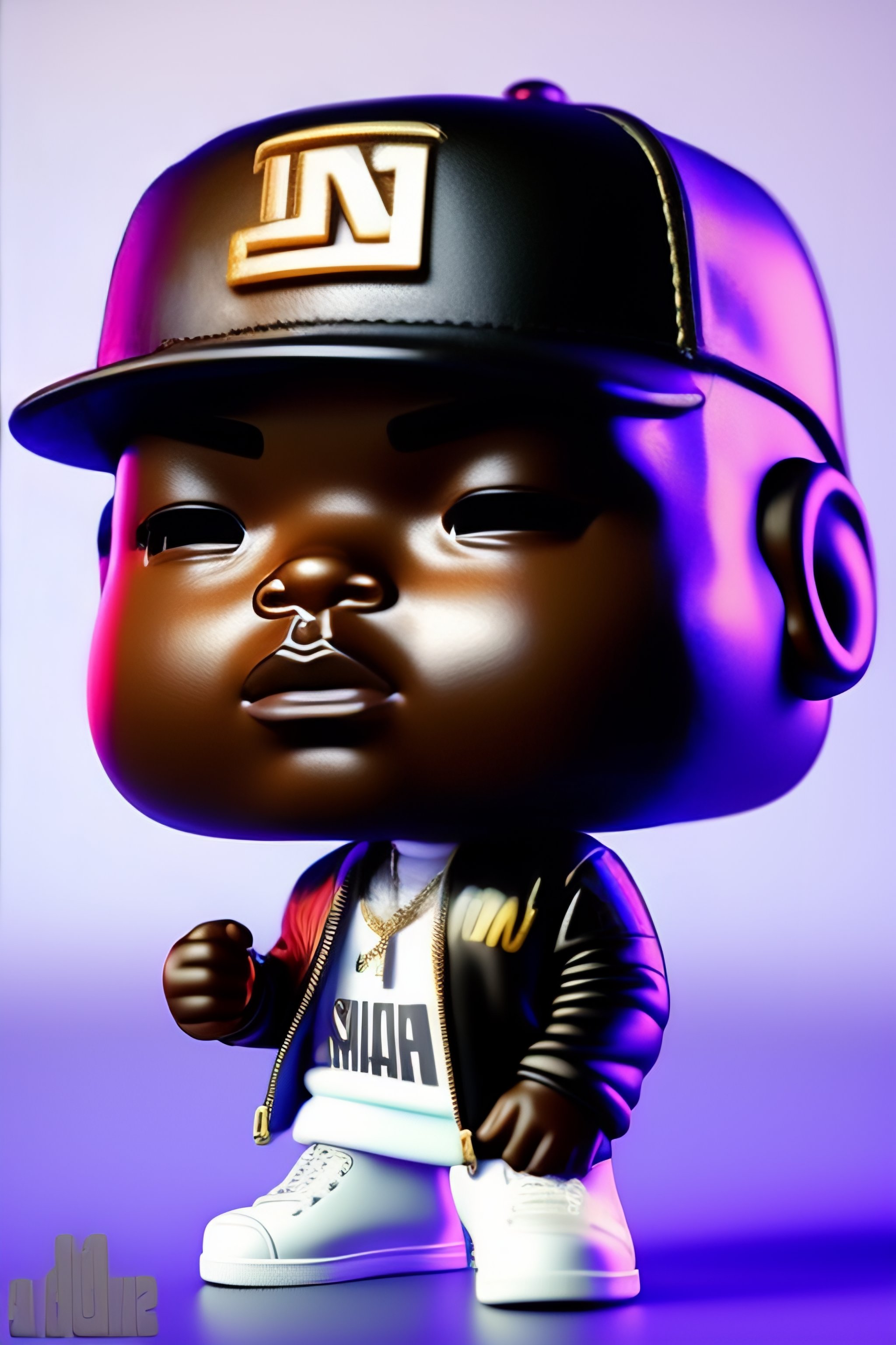 Lexica - Slim Shady rap star singing on style hip hop microphone funko ...