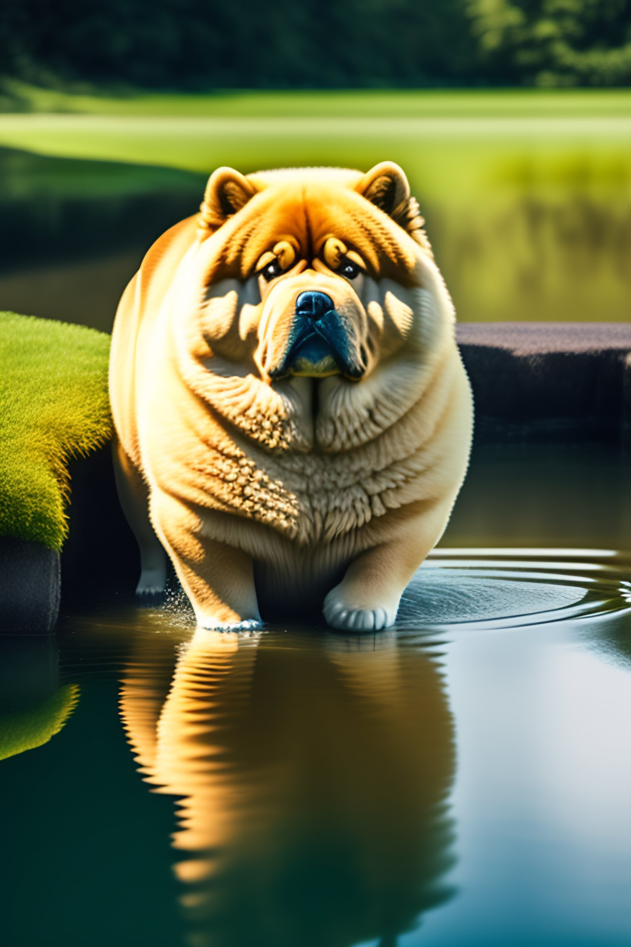 Chow Chow Tiger