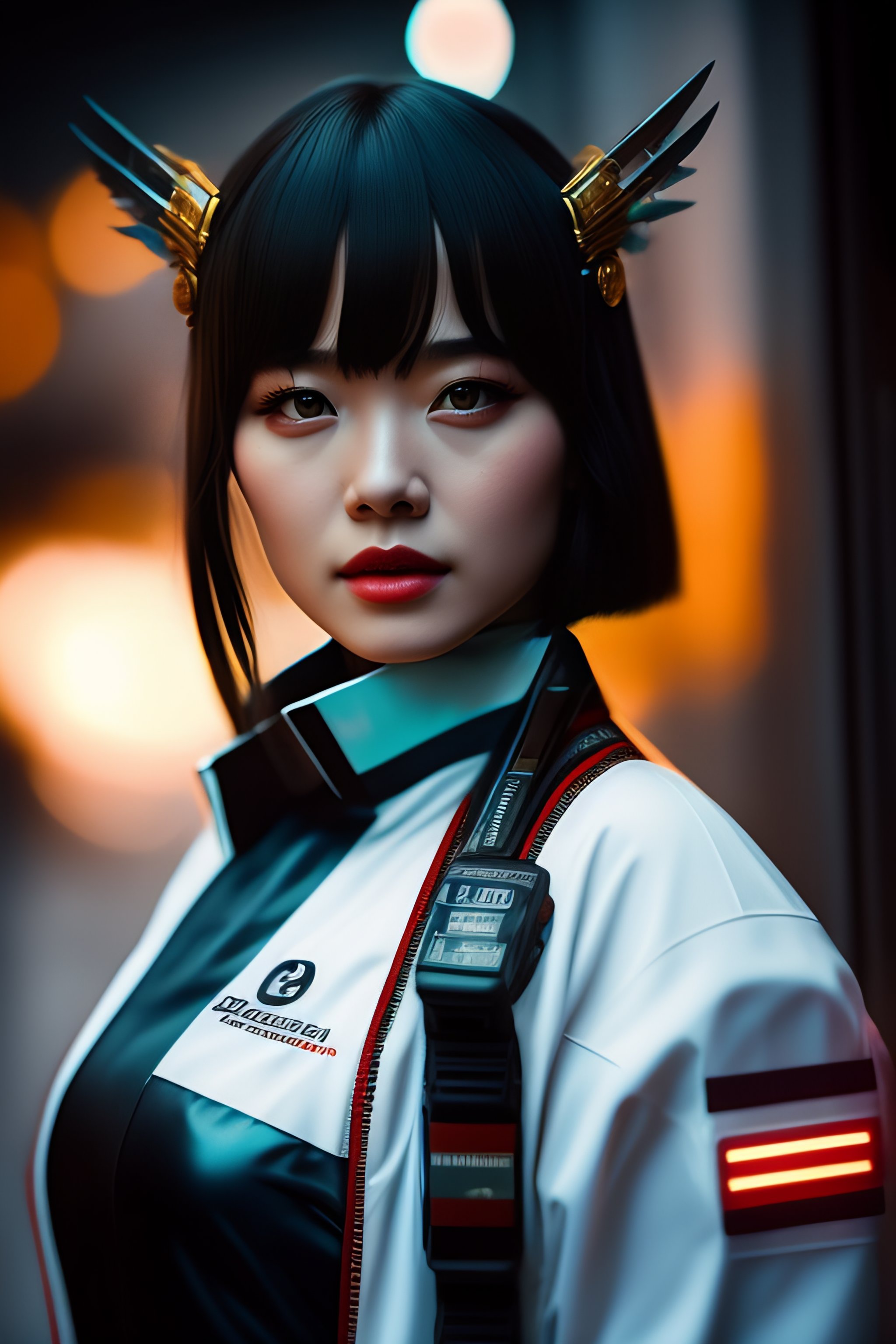 Lexica - Photoreal, cosplay, Cosplayer, cyber punk, Kanna Hashimoto ...