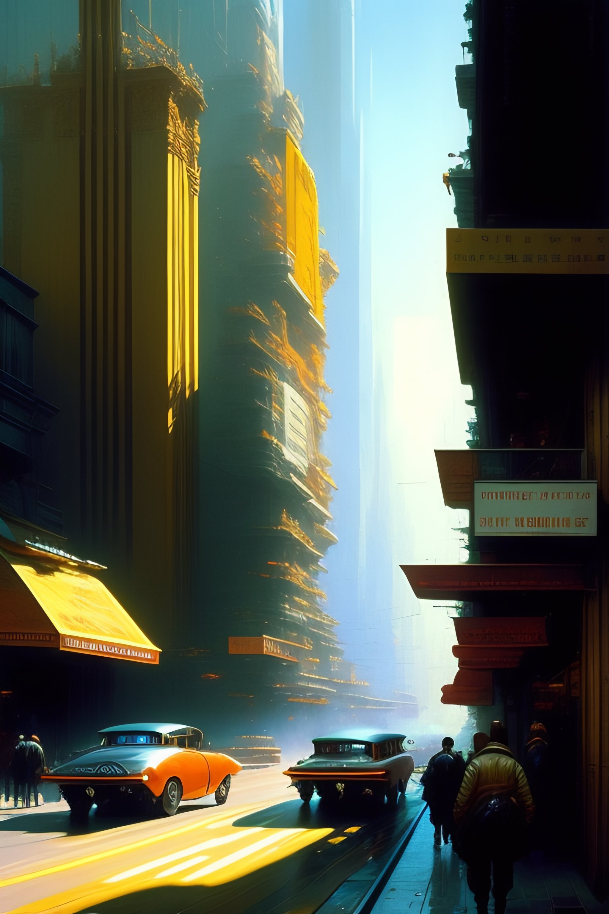 Lexica - Street cyberpunk city, hyperrealism, futurism, no blur, 4k ...