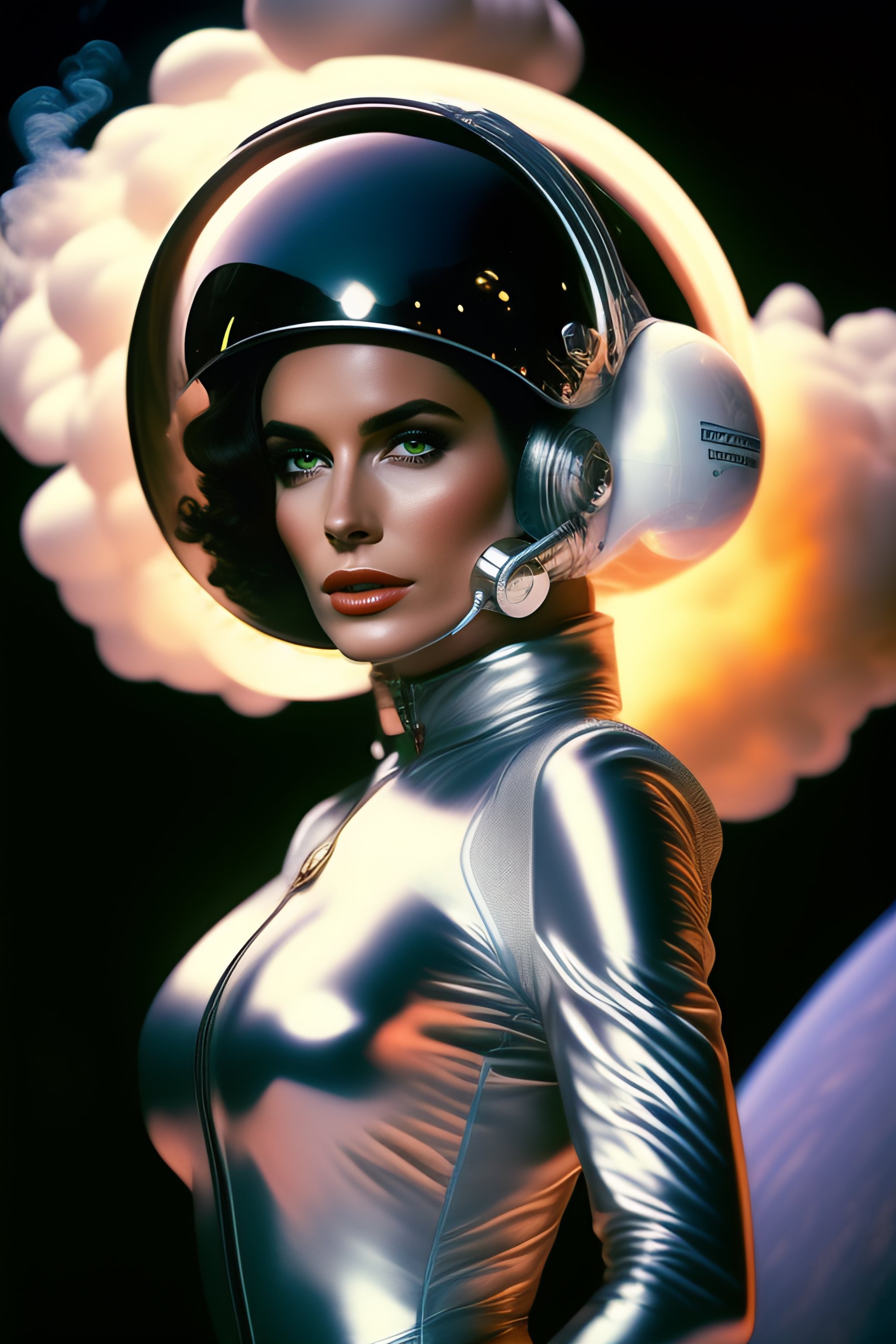 Hot Girl Astronaut