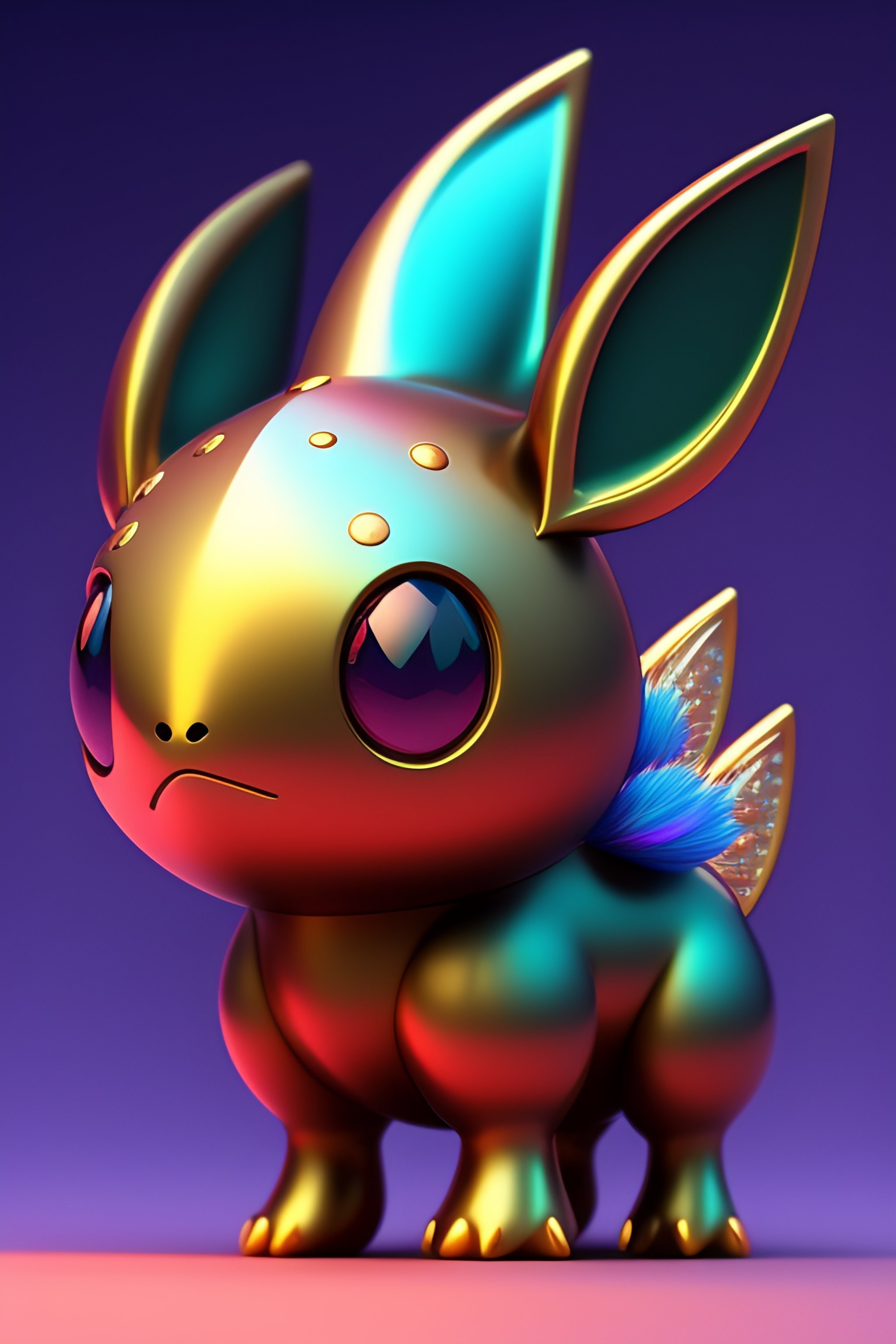 Lexica - A cute psychic type pokemon:: by beeple and James Gilleard and ...