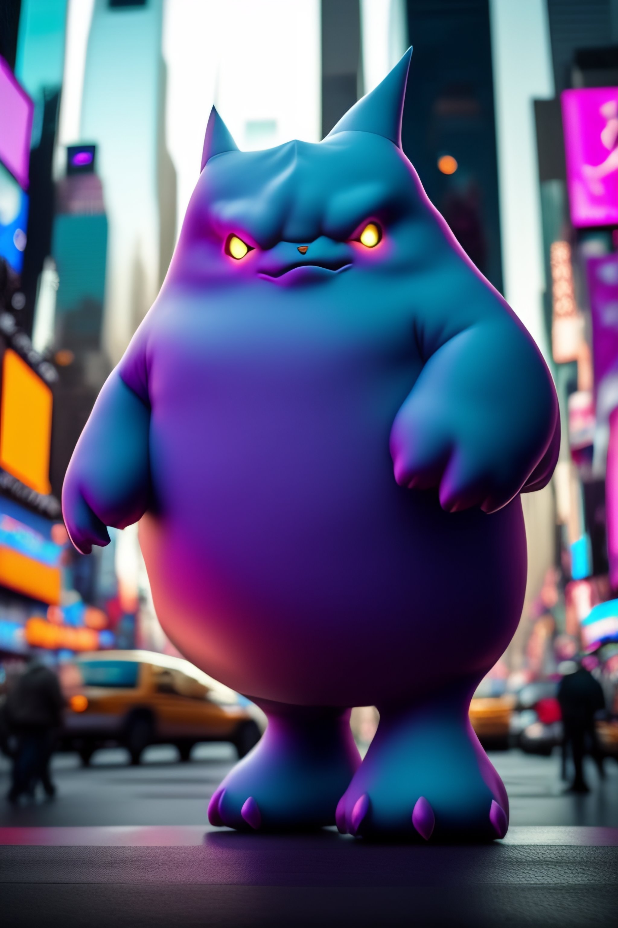 Lexica - Gengar the ghost pokemon from pokemon in real life standing in ...