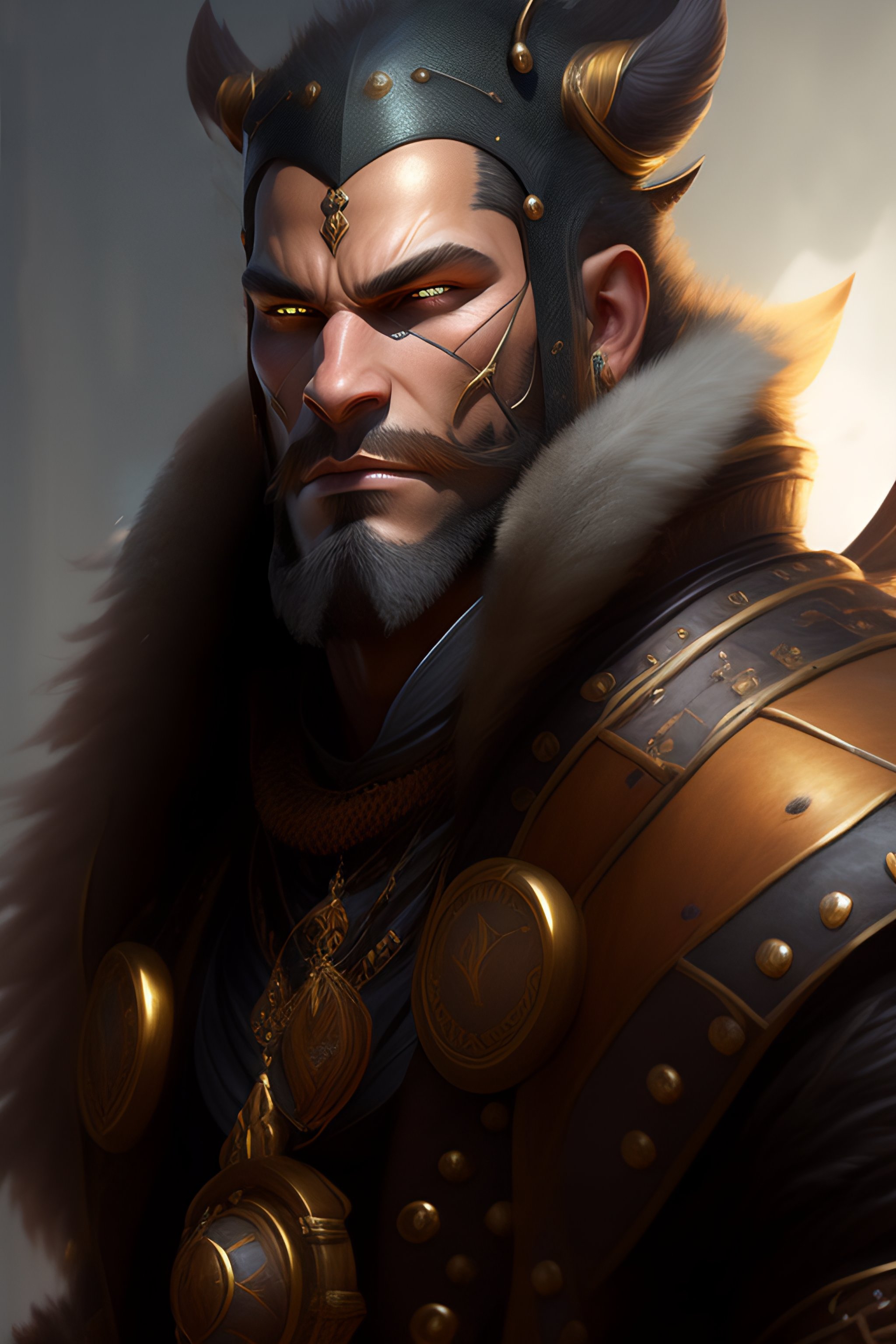 Lexica - A detailed portrait of a sabretooth, steampunk, by justin ...