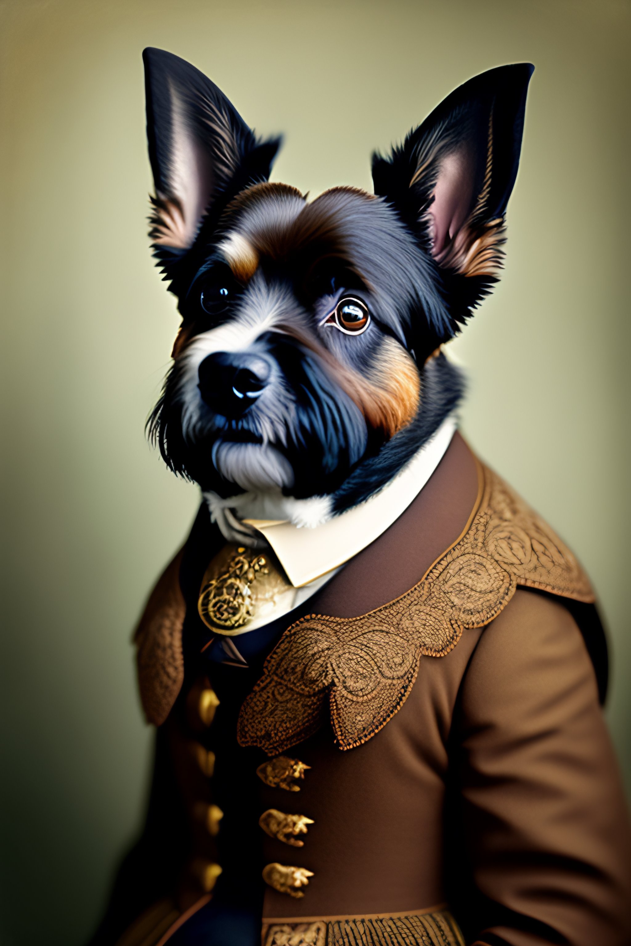 Lexica - Headshot edwardian photograph portrait of anthro ...