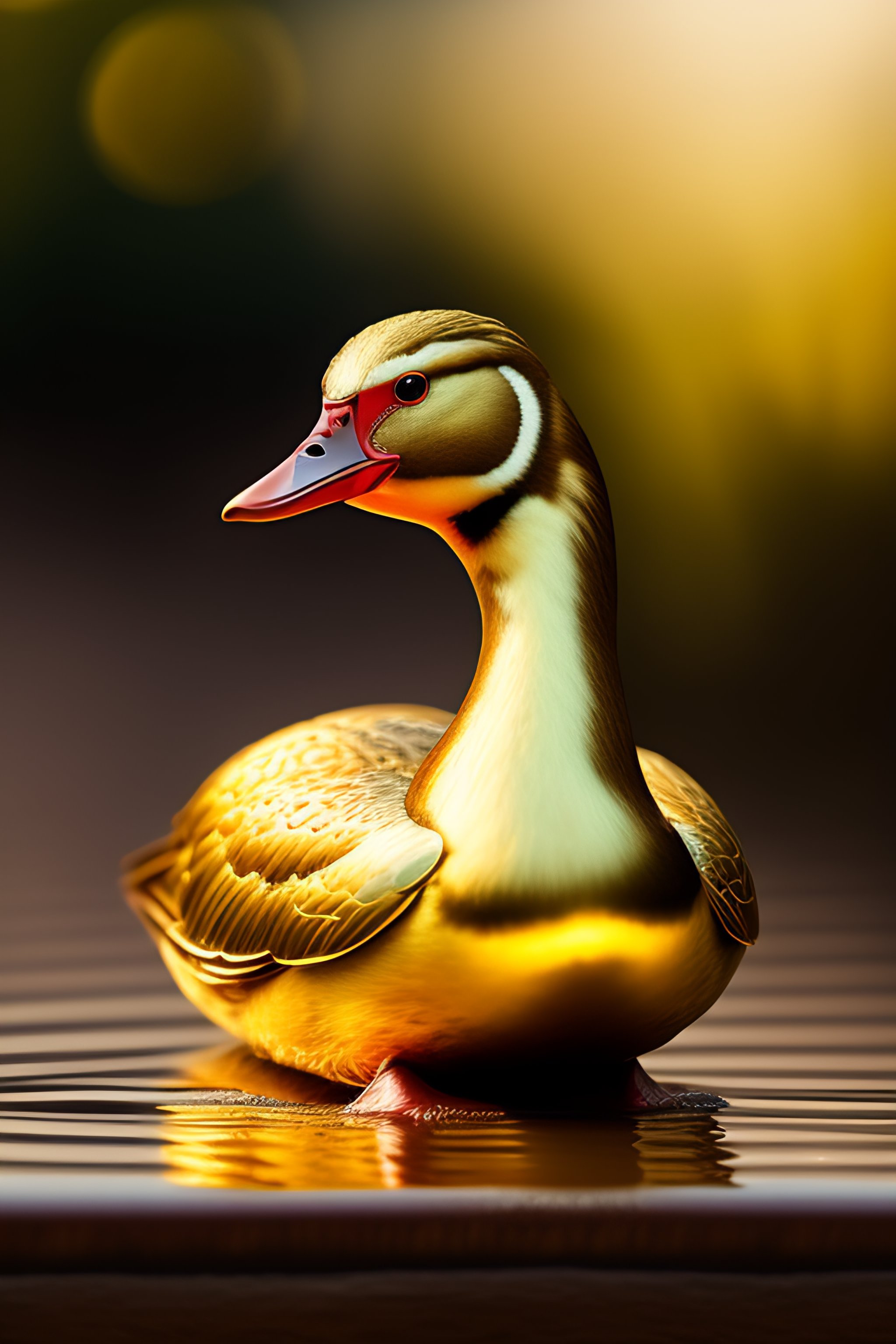 Lexica - Golden duck