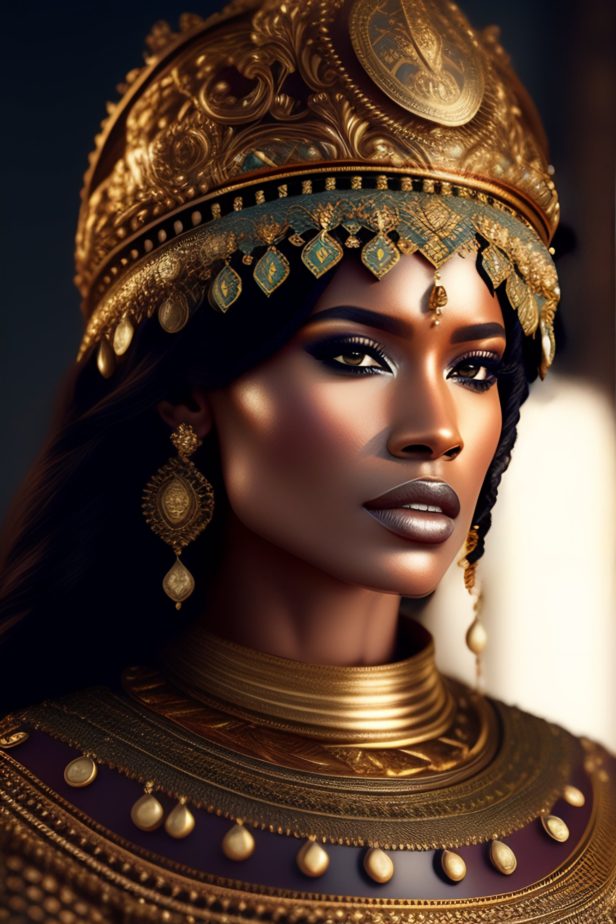 Lexica - Super intricate baroque armor